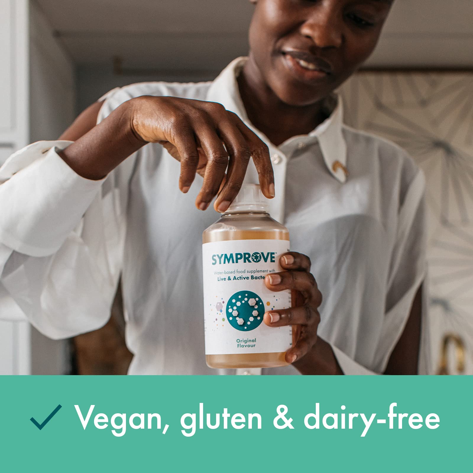 Buy Symprove Daily Food Supplement, Delivers Live and Active Bacteria ...