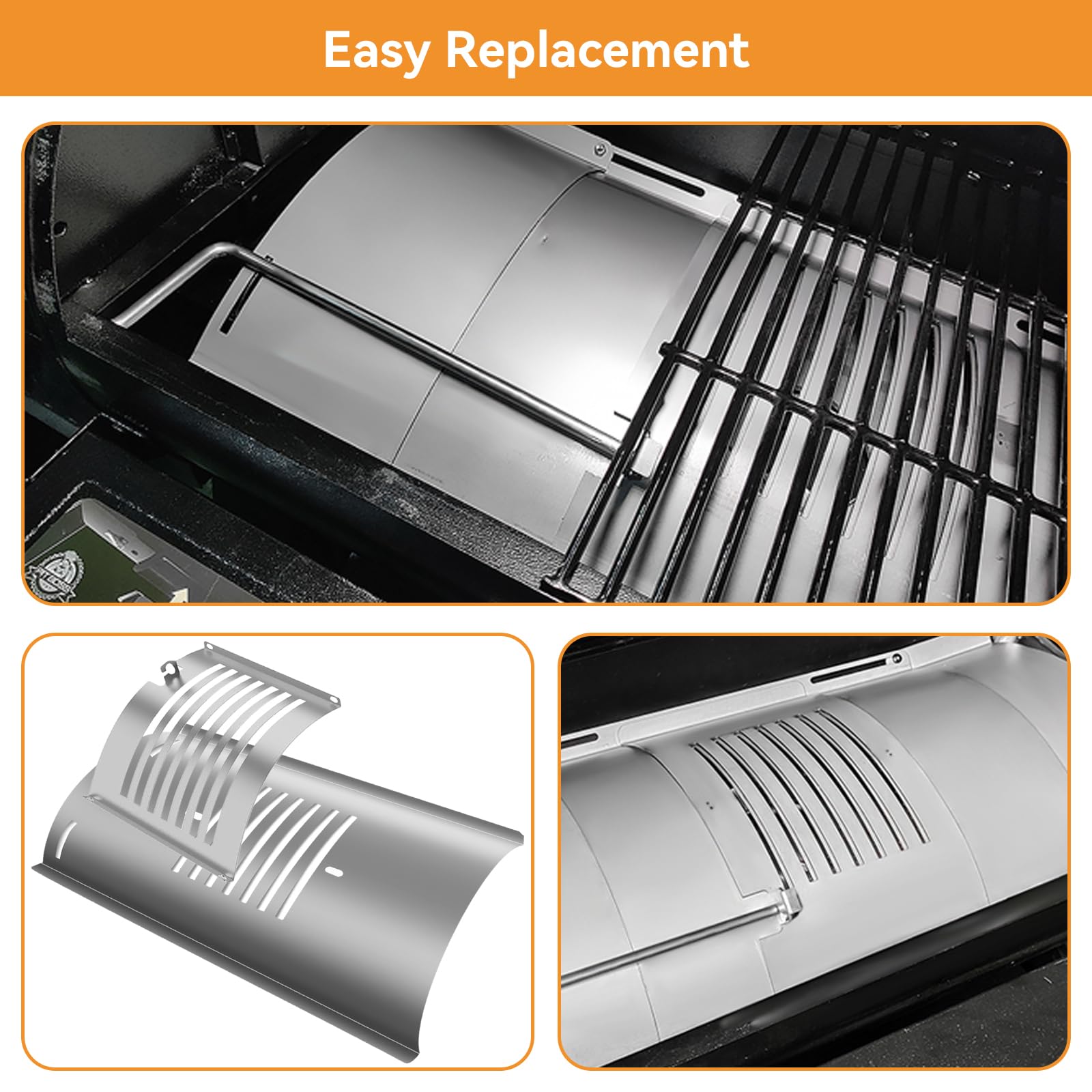 Snapklik.com : Flame Broiler Kit For Pit Boss 1000 Series Pellet Grills ...