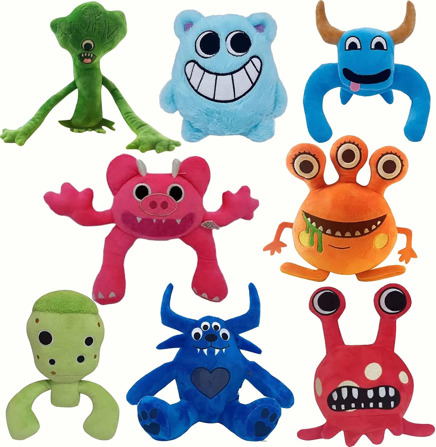 Amazon.com: UKFCXQT 8 Pcs Plush, 10 inches Plush Jumbo Josh Plushies ...