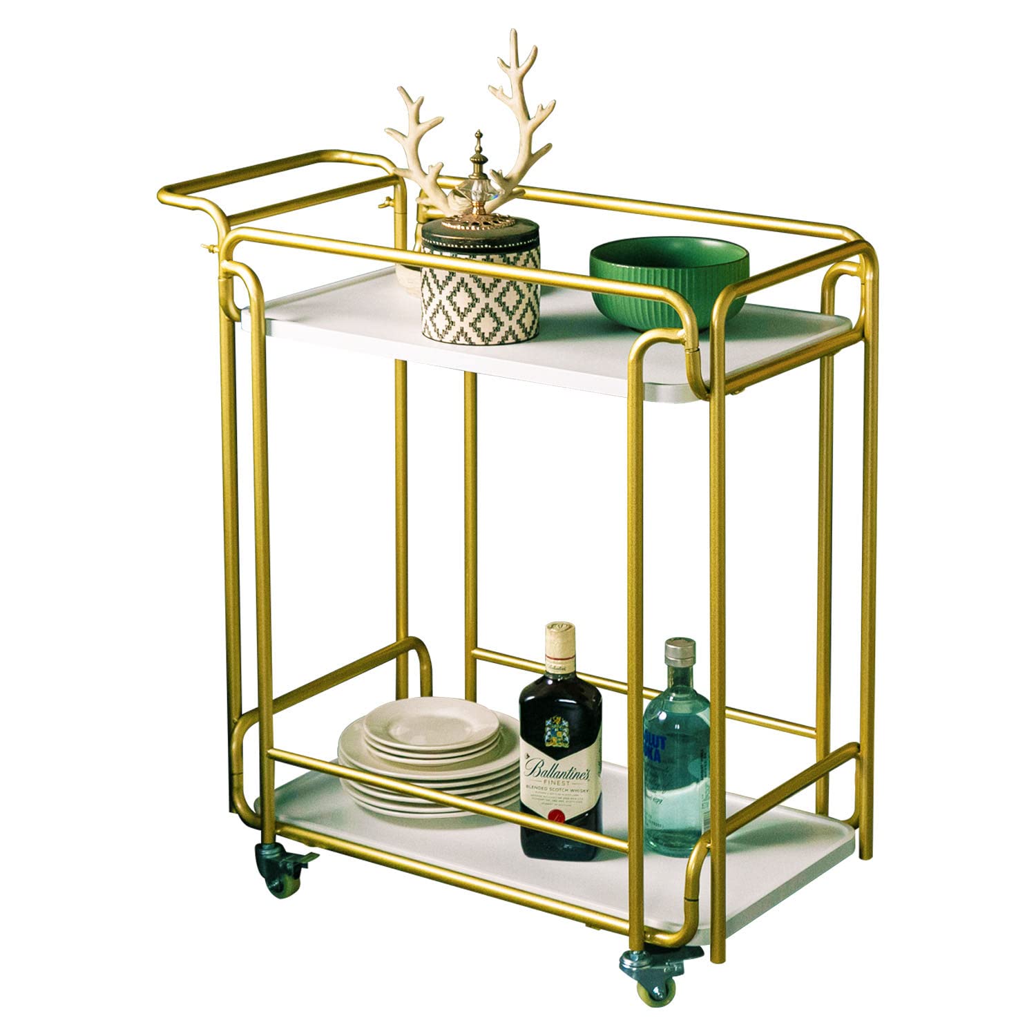 Buy DOFURNILIM Industrial Modern Bar Carts/Serving Carts/Kitchen Carts ...