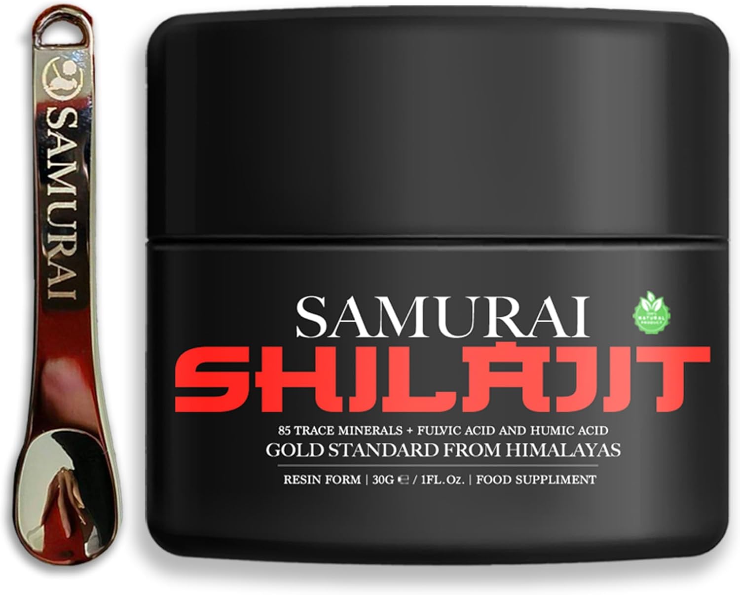 Organic Shilajit Resin 30g - 100% Pure Himalayan Shilajit, Premium ...
