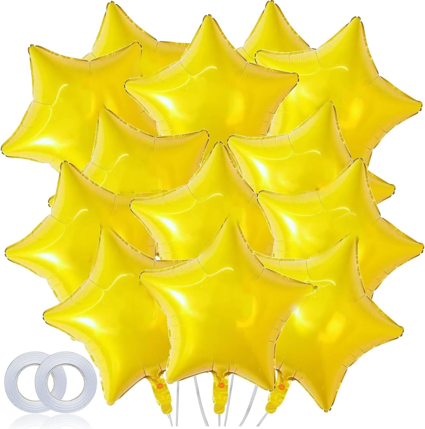 Amazon.com: 12 Pieces Foil Star Balloons, 18 inches Video Game Star ...