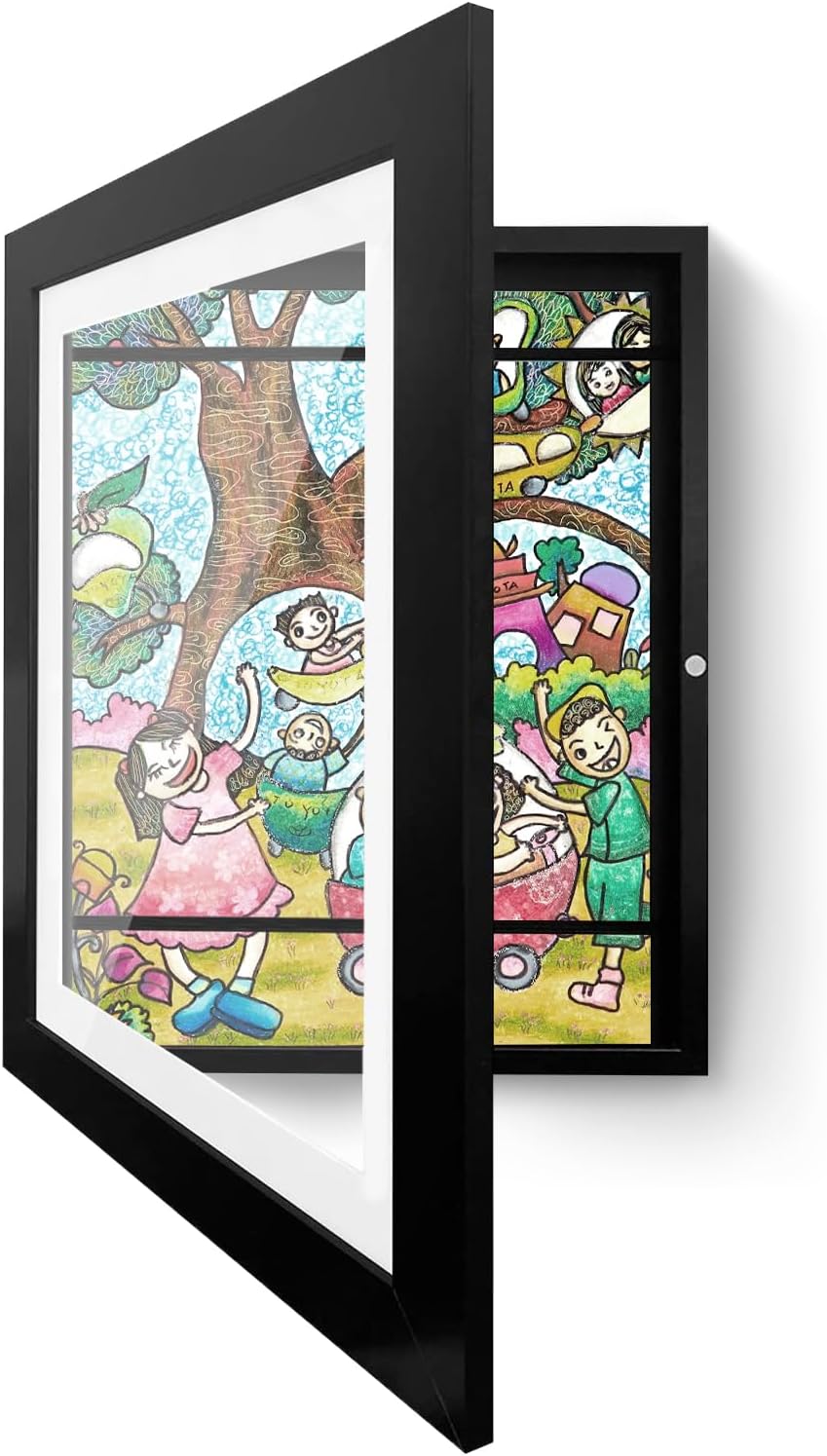 Amazon.com: ALINILA Kids Art Frame, 11x14 Frame, Kids Artwork Frames Changeable, Front-Opening ...