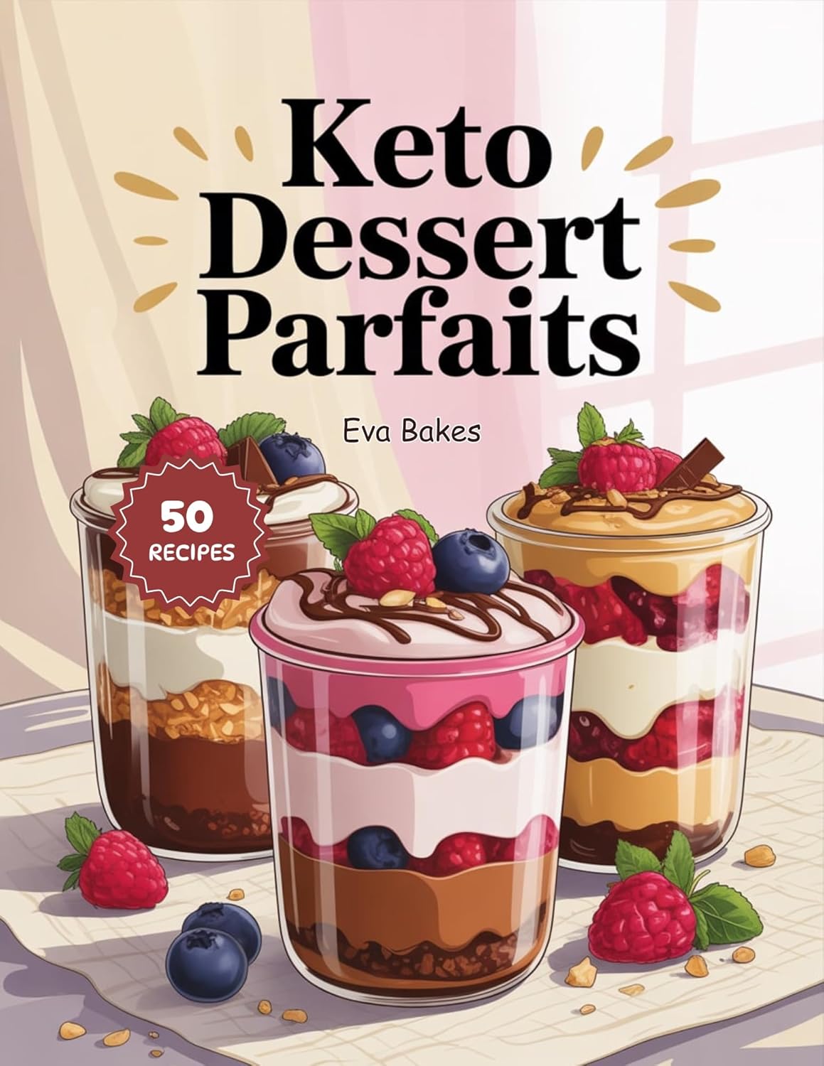 KETO Dessert Parfaits: Low-Carb, Sugar-Free, and Guilt-Free Layered ...