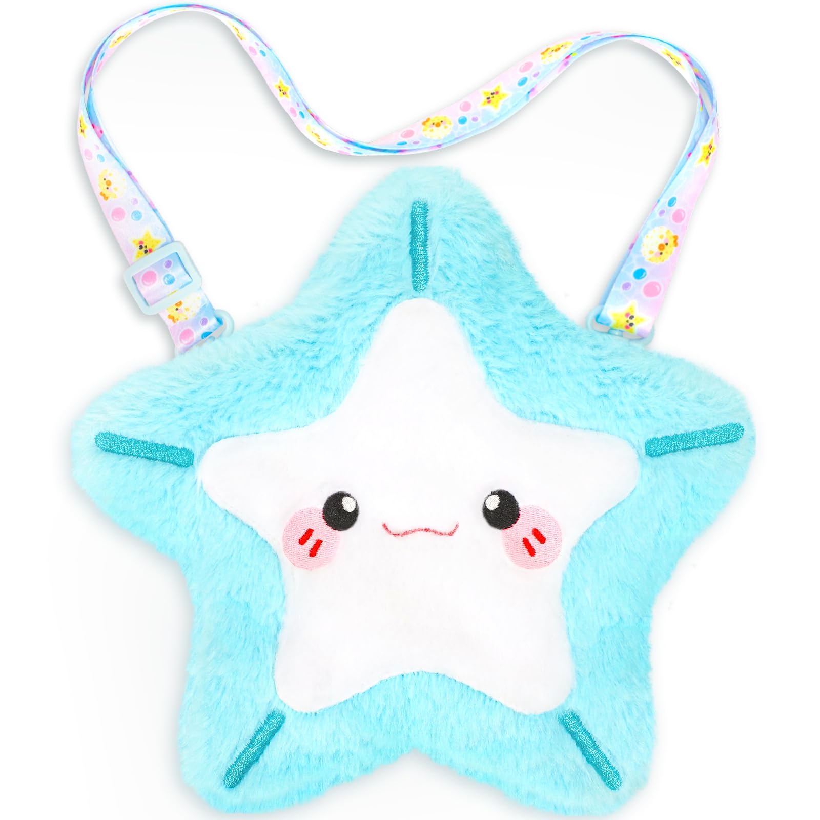 Amazon.com: CatchCute Plush Starfish Bag Kids Handbag Crossbody Bag ...