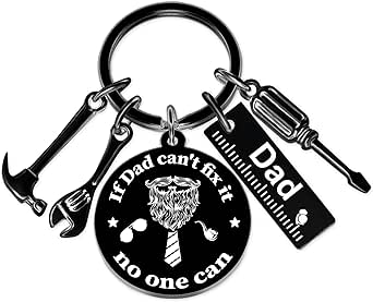 Fathers Day Gift Keychains for Dad - Funny Daddy Birthday Keyring from ...