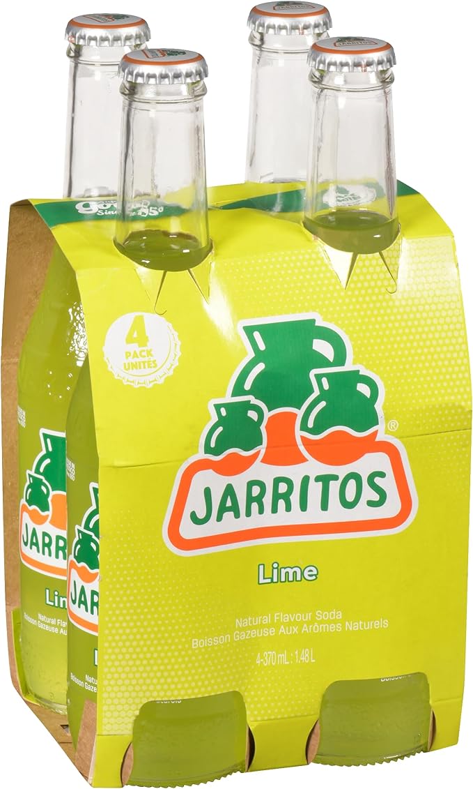 Jarritos Lime Soft Drink, 370 ml x 4 bottles : Amazon.ca: Grocery & Gourmet Food