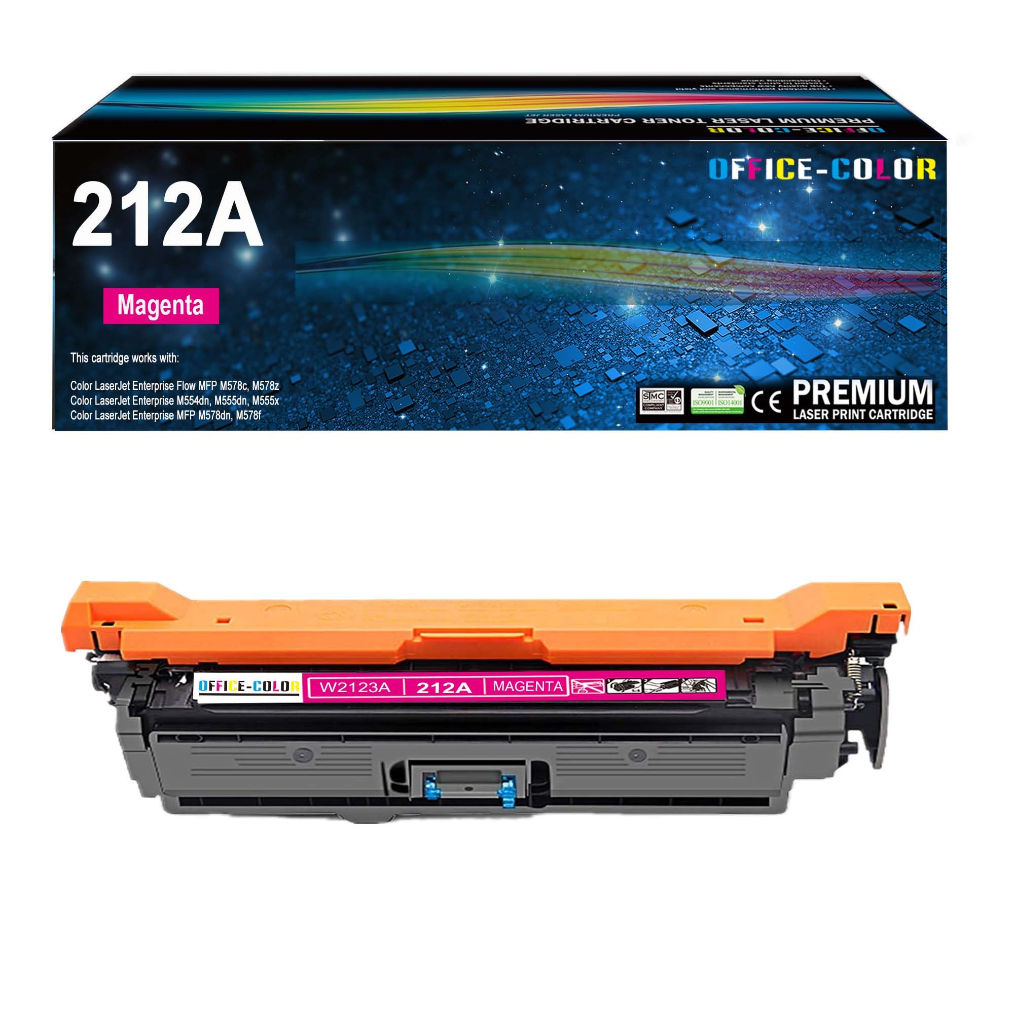212A Magenta Toner Cartridge Replacement for HP 212A W2123A for HP ...