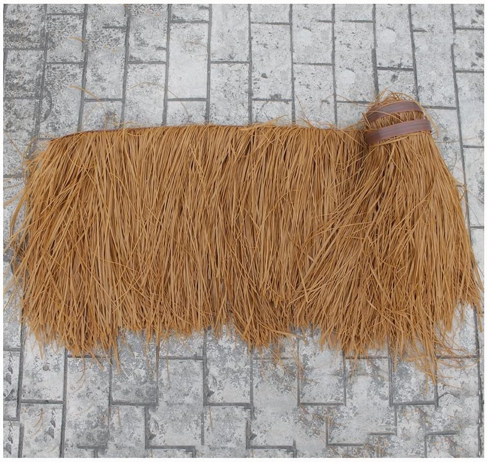 Amazon.com: Synthetic Straw Roof Thatch Rolls – 0.5x1m Palm Thatch ...