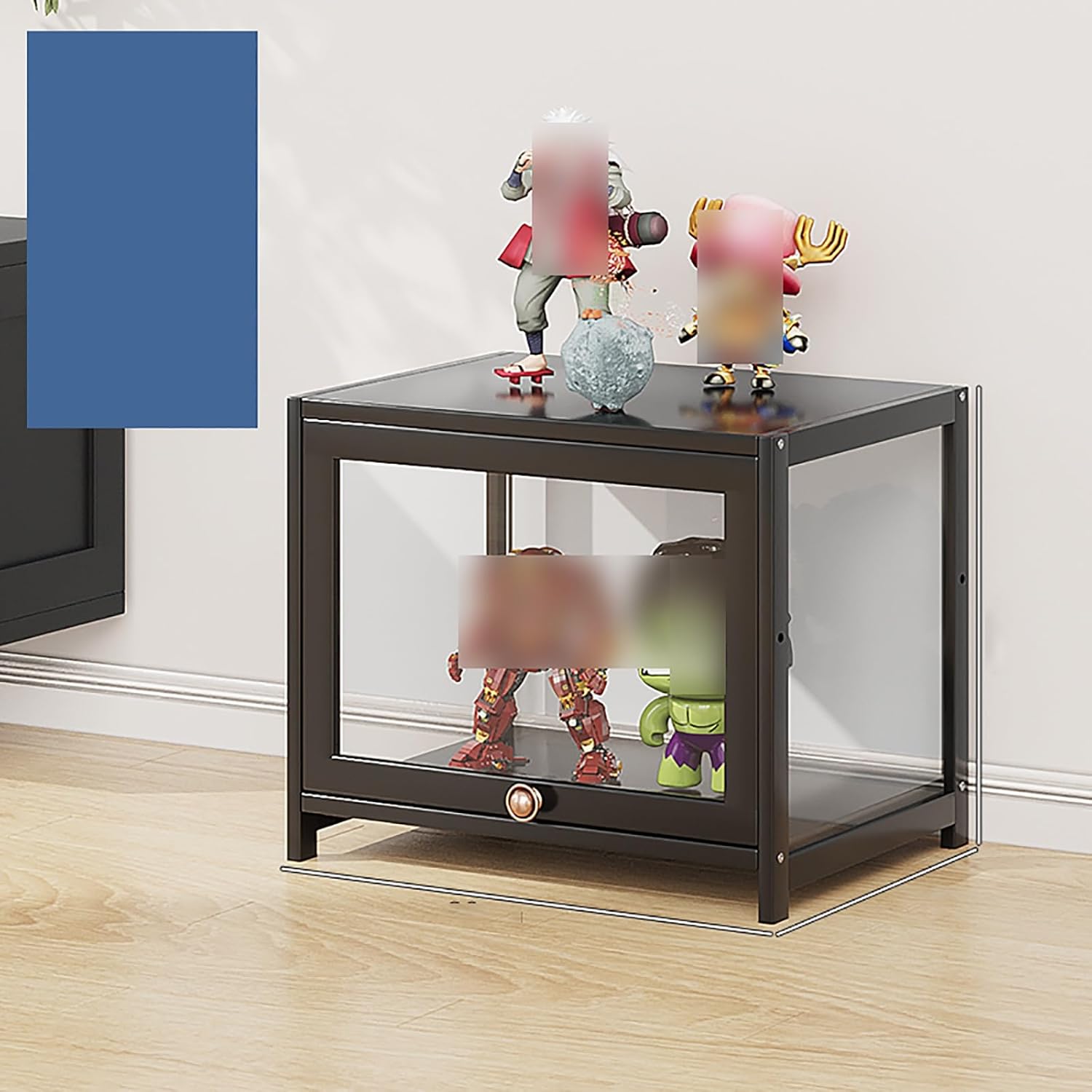 Amazon.com: MTSYXYM Display Cabinet with Acrylic Flip Doors,Curio ...