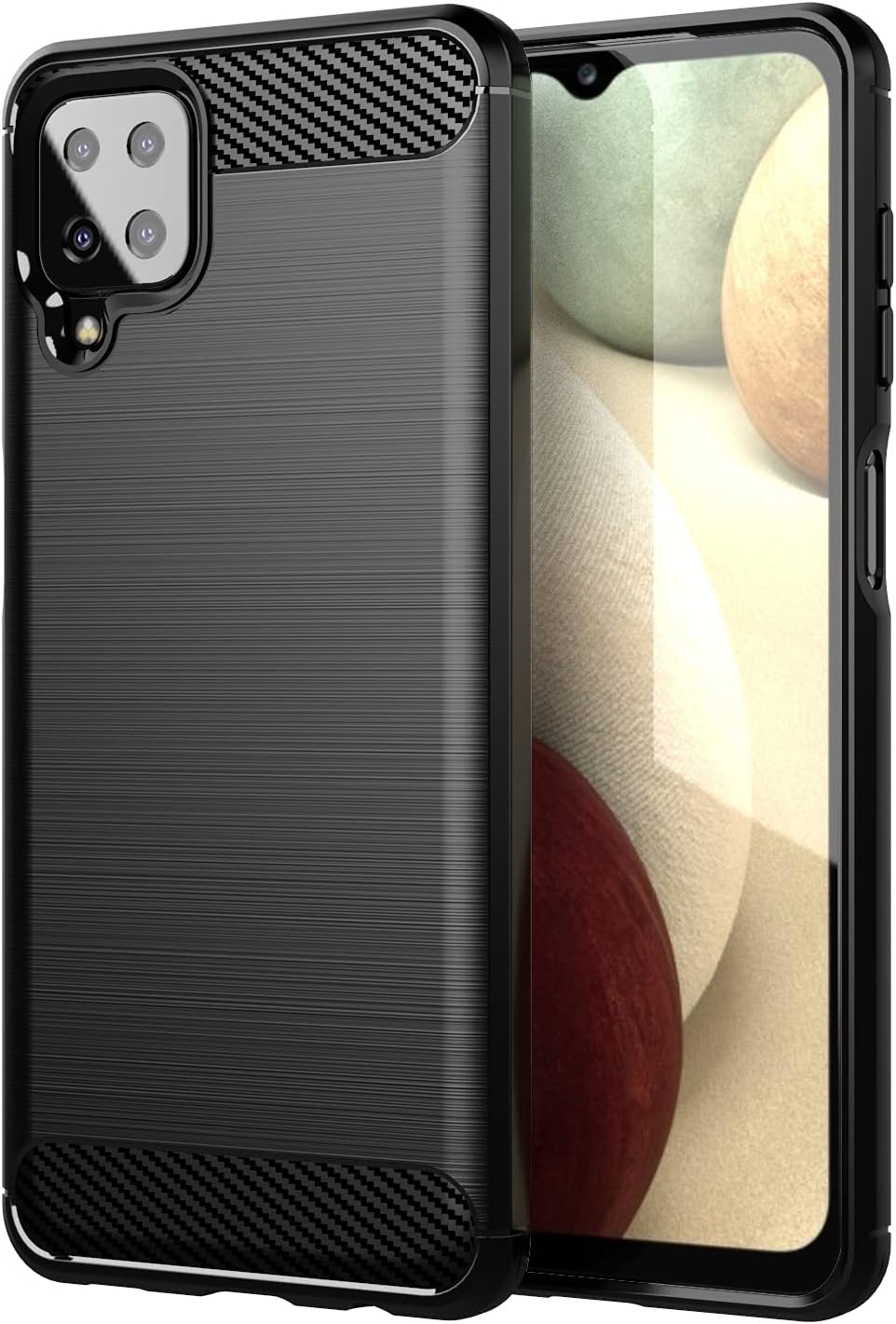 JGD PRODUCTS Carbon Fiber Hybrid Armor Shock Proof TPU Back Case Cover ...