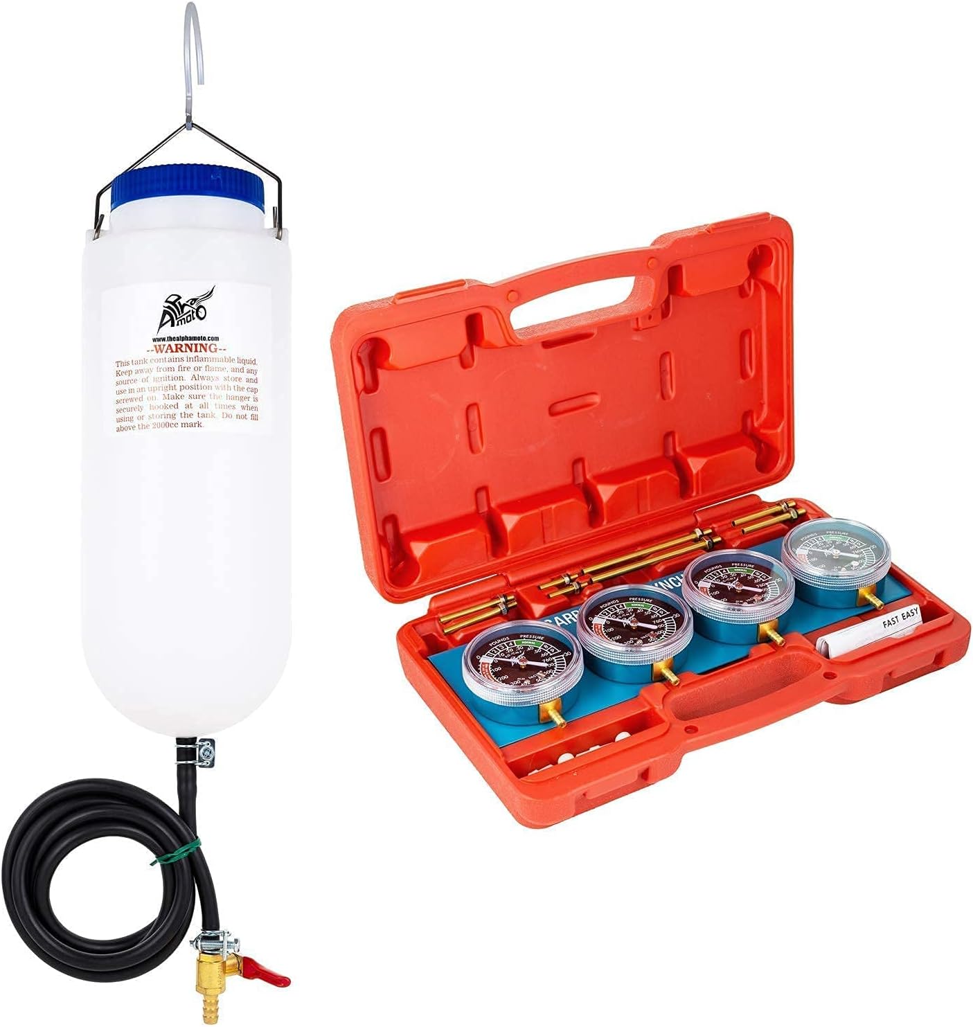 Amazon.com: ALPHA MOTO Motorcycle Bike Universal Professional Repair ...