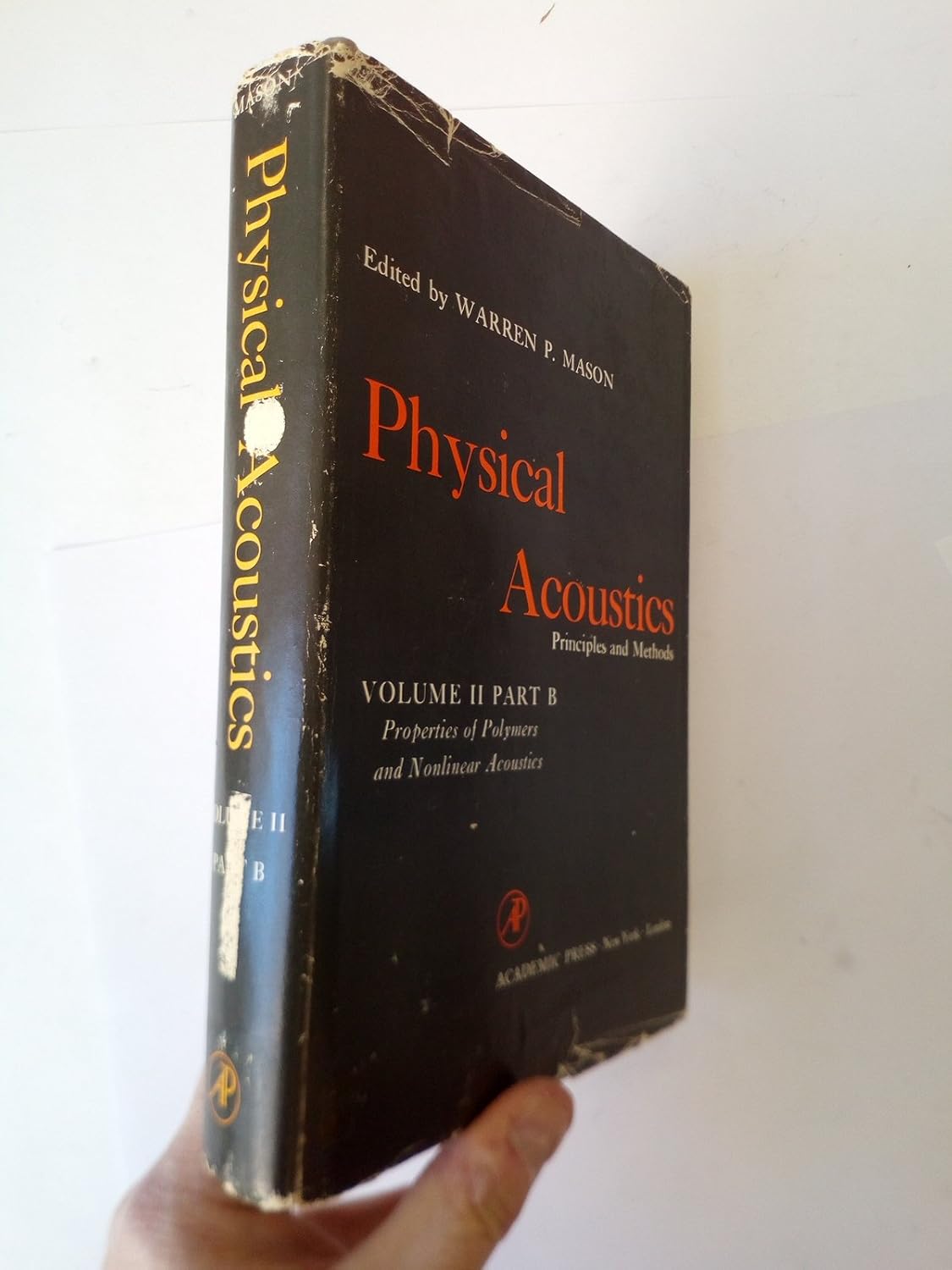 Physical Acoustics, Volume II Part B: Principles and Methods ...