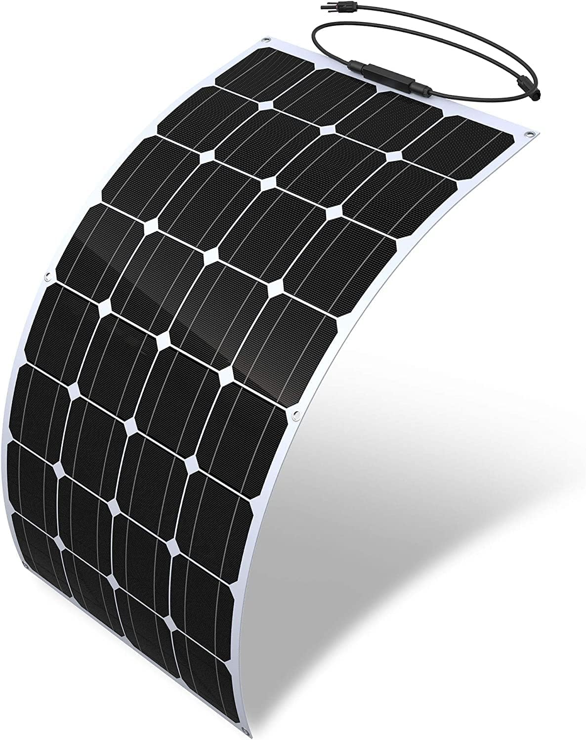 Amazon.com : HIMINO 100 Watt Flexible Solar Panel Kit, 18 Volt ...