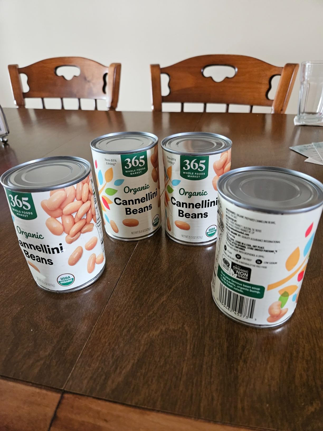 Amazon.com : 365 by Whole Foods Market, Organic Cannellini Beans, 15.5 ...