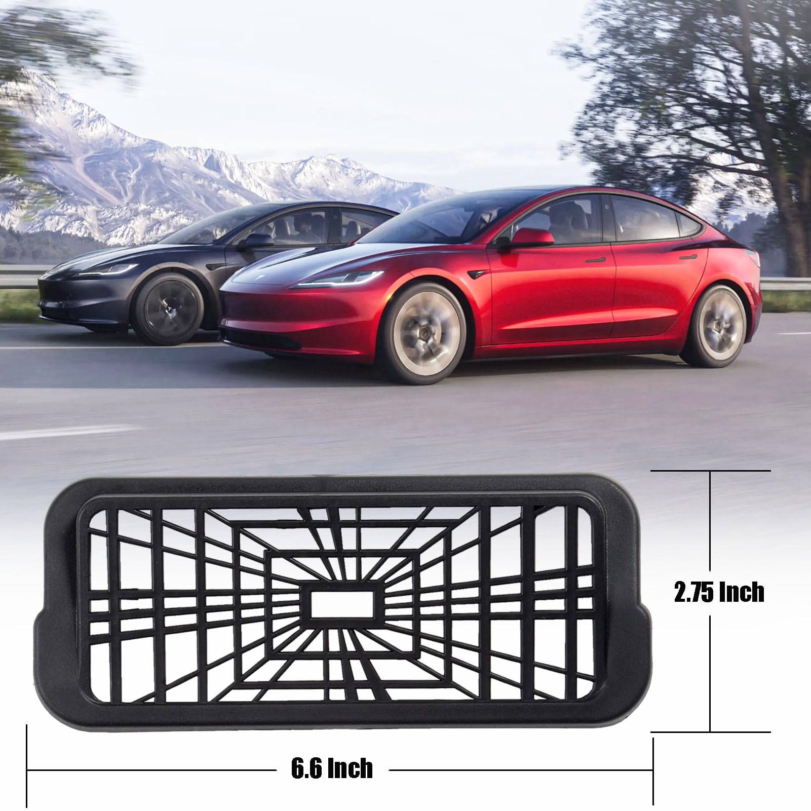 Snapklik.com : Backseat Air Vent Cover For Tesla Model 3 2024 Highland ...