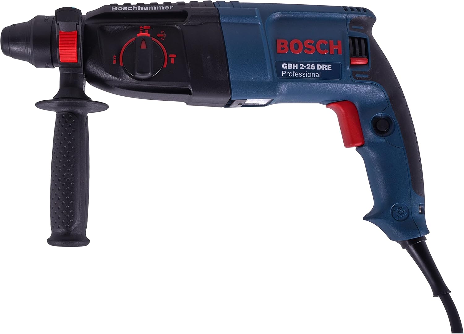 BOSCH - GBH 2-26 DRE rotary hammer with SDS plus, all-rounder for daily use, superior drilling ...
