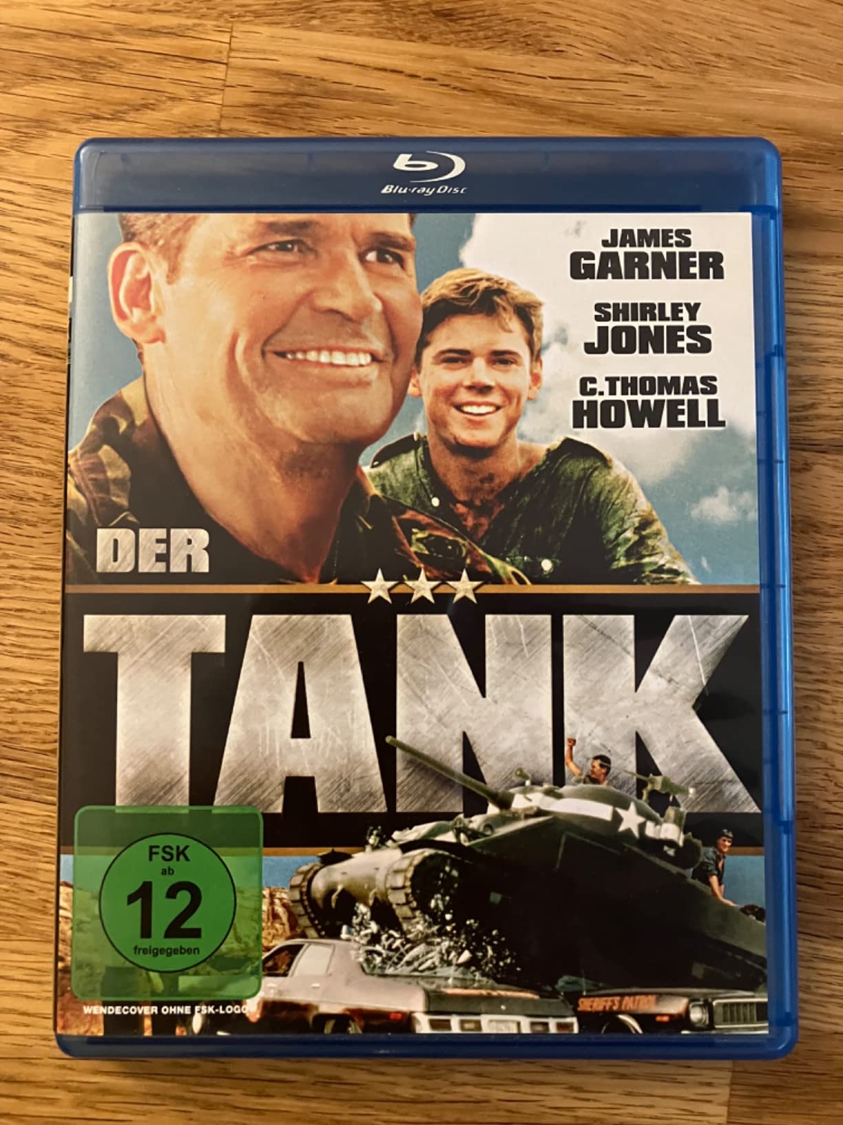 Der Tank [VHS] : Garner, James, Jones, Shirley, Herrier, Mark, Ward ...