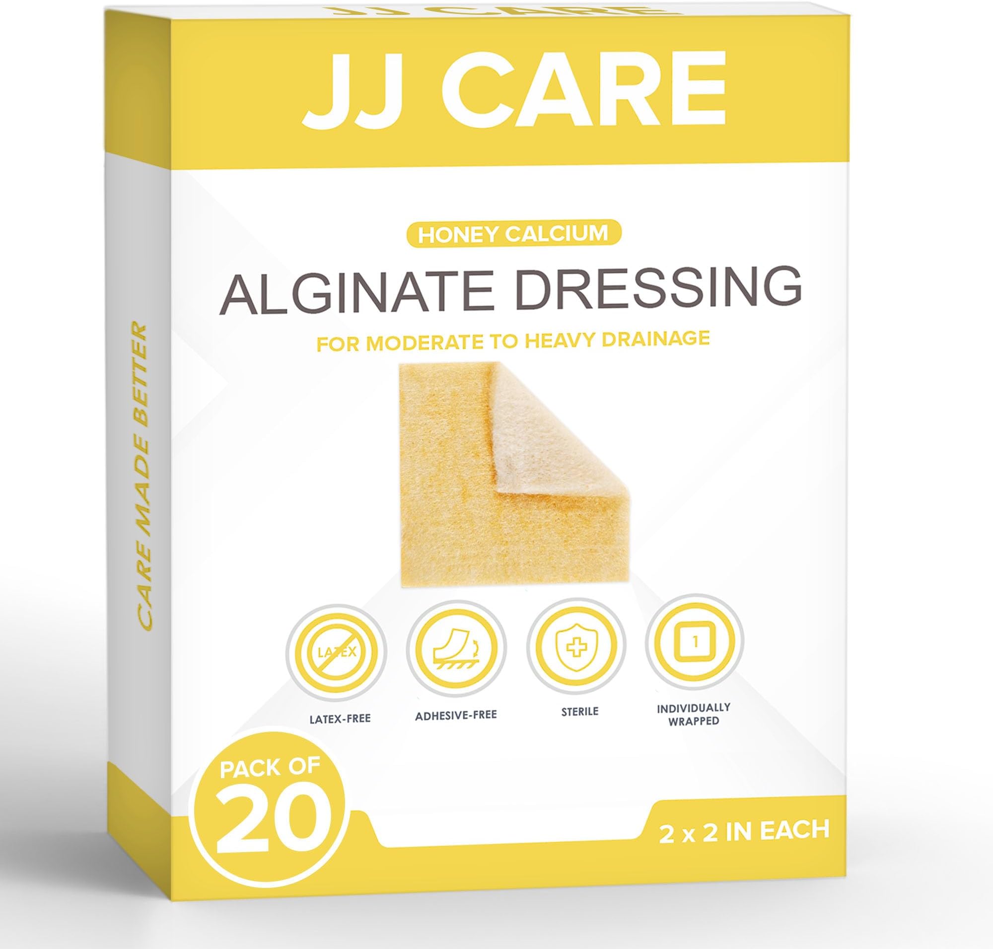 Amazon.com: Honey Calcium Alginate Wound Dressing, Honey Would Dressing ...