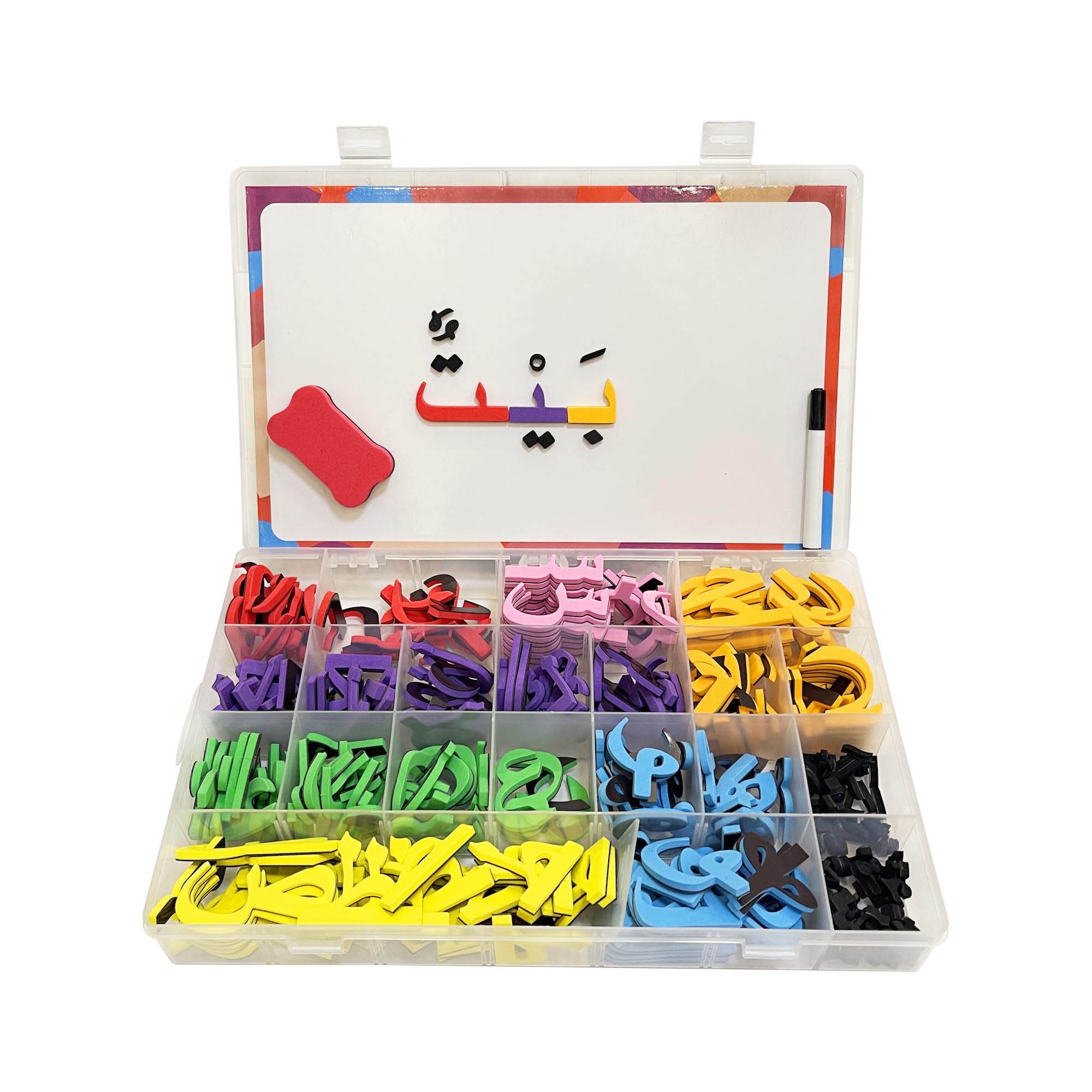 Snapklik.com : Magnetic Arabic Letters Kit 374 Pcs For Kids, Arabic ...