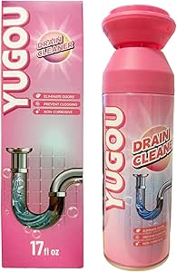 Amazon.com: Yugou Drain Cleaner, Sink Drain Cleaner, Foam Drain Cleaner ...