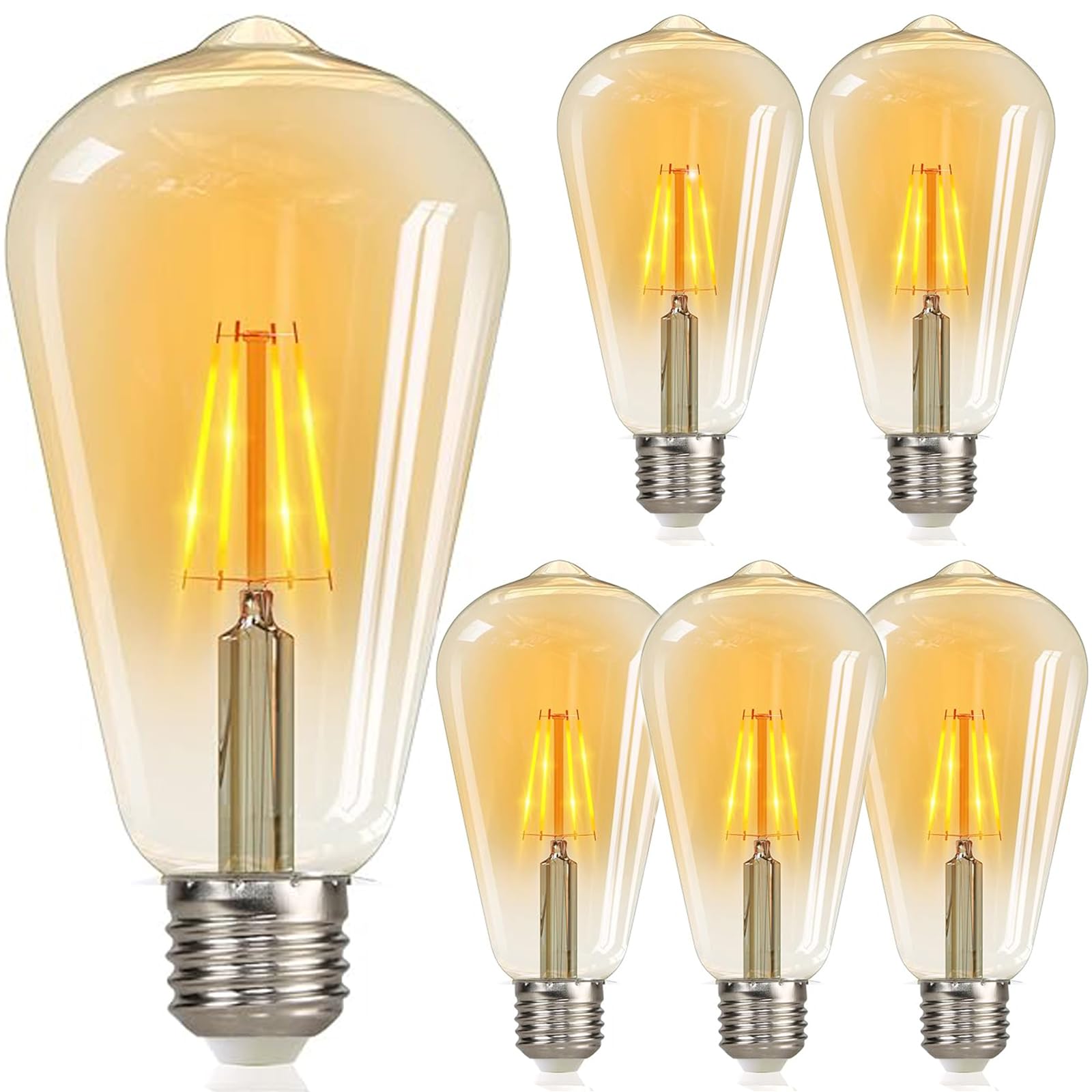 Edison LED Bombilla, Retro Bulbs, Lighting Foco LED, Estilo Vintage ...