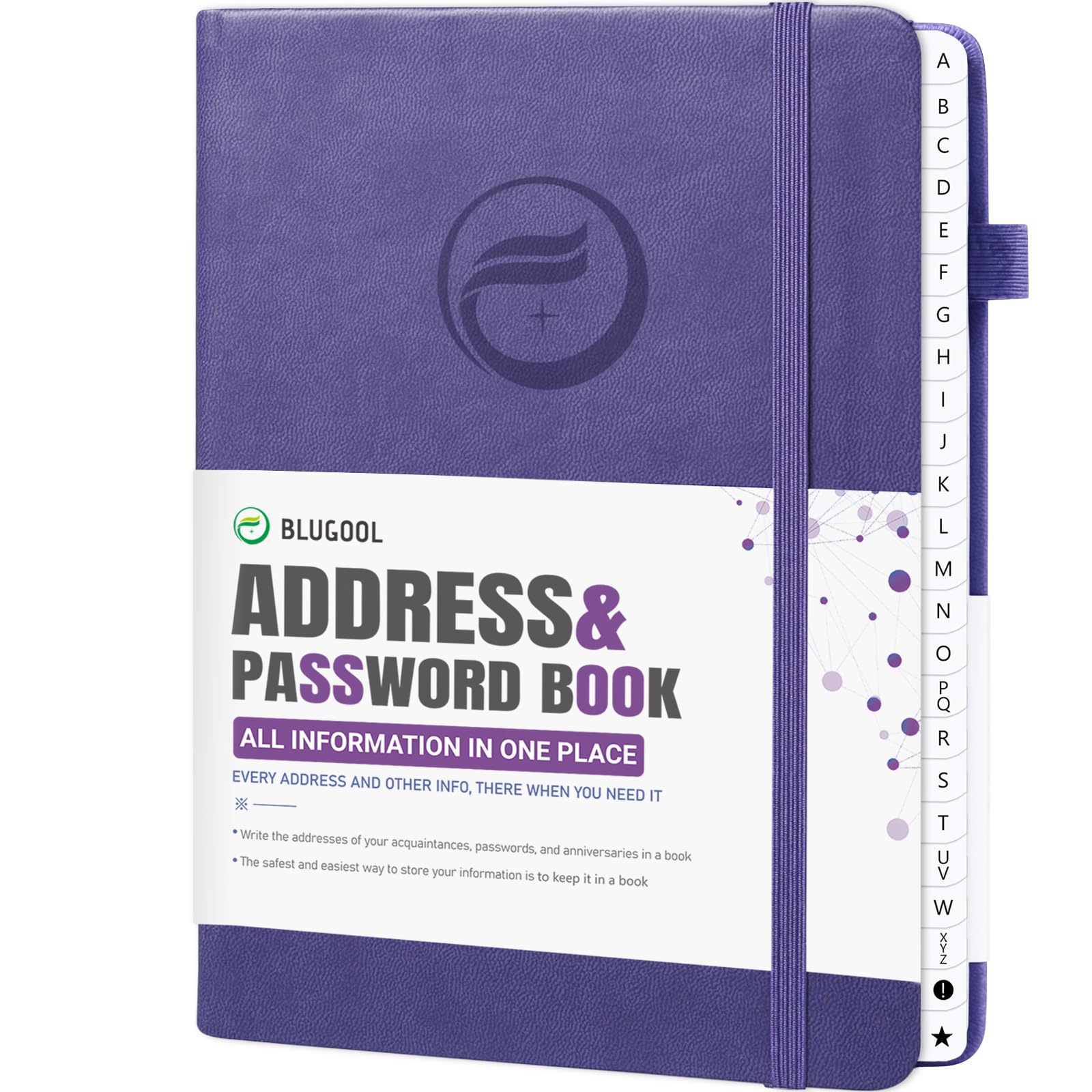 Amazon.com : Address Book with Alphabetical Tabs, Large Hardcover ...