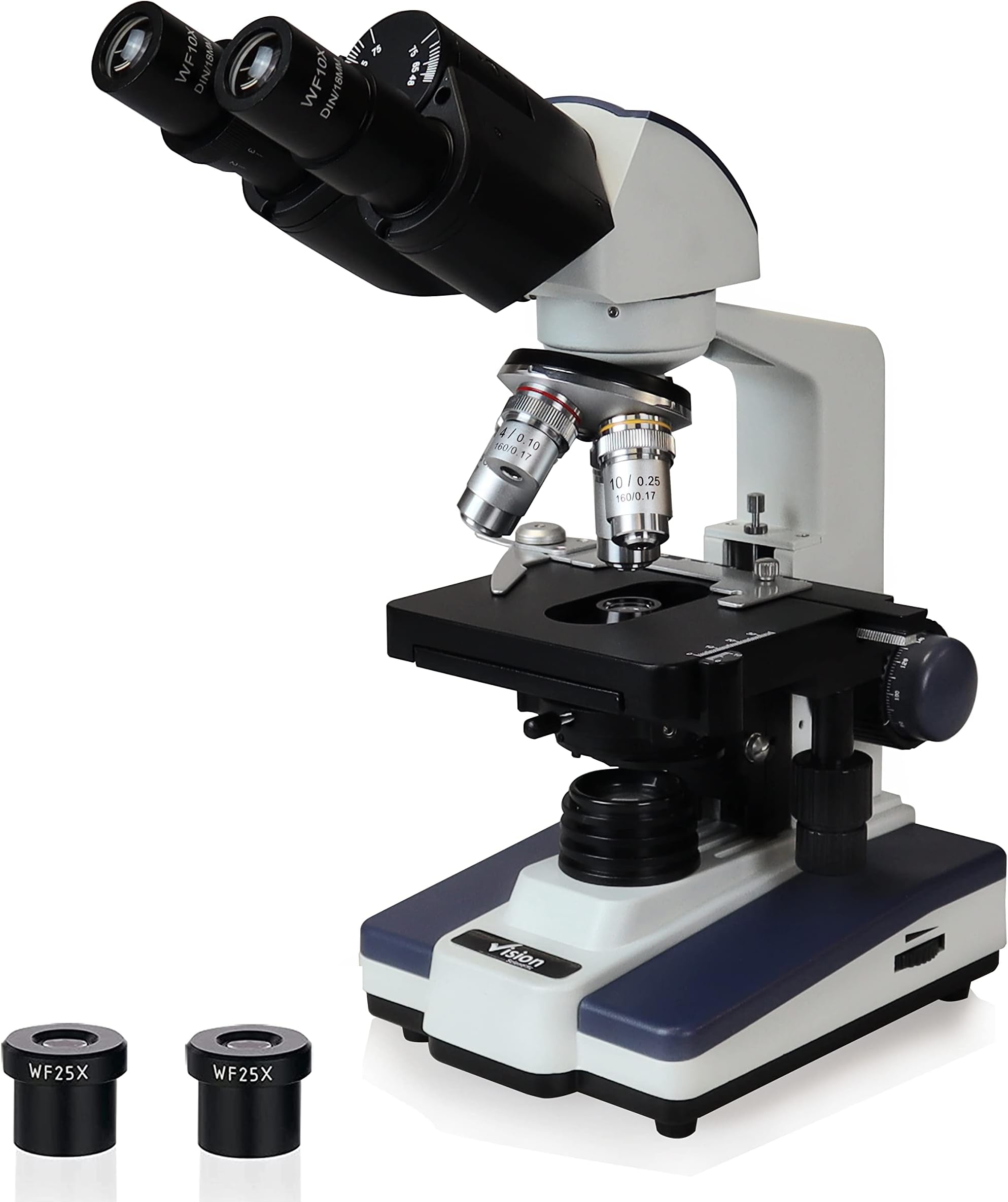 Amazon.com : [Dual Power Supply] Vabiooth Lab Compound Binocular ...