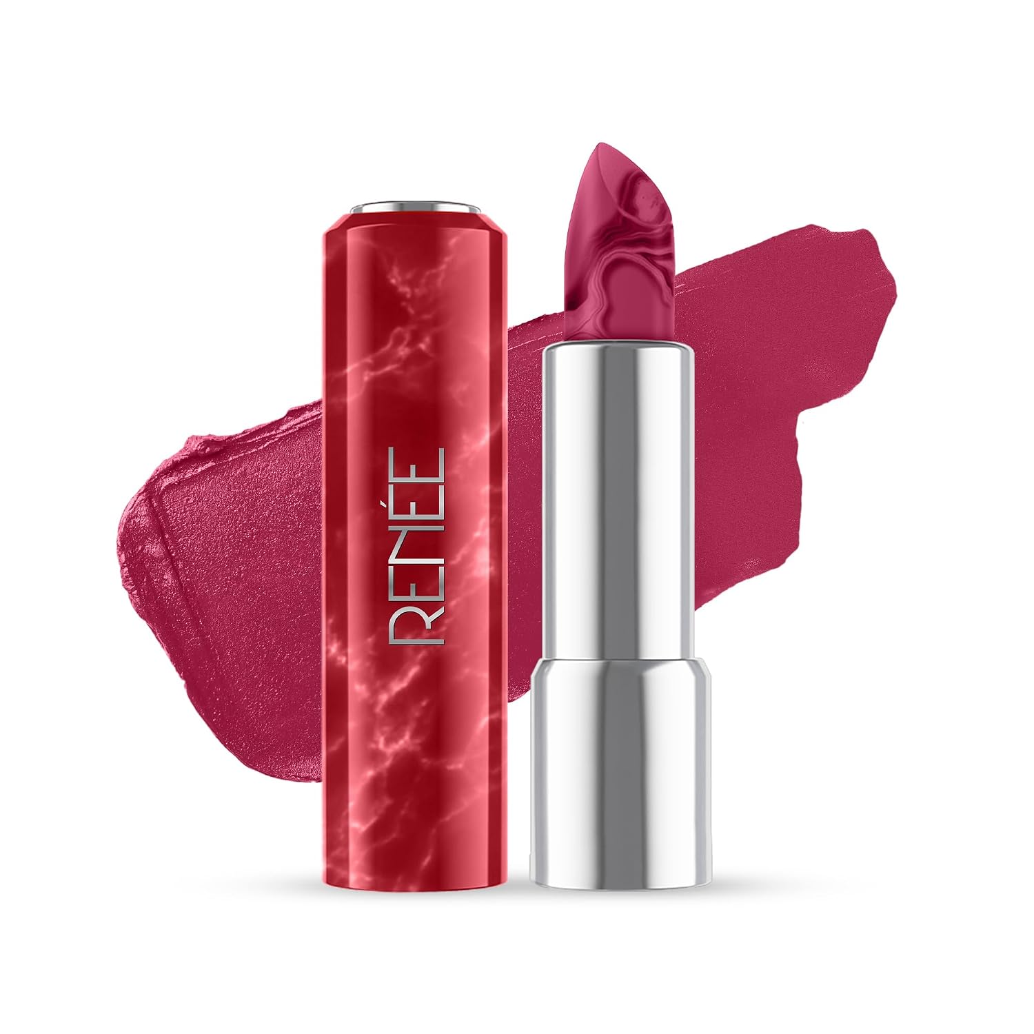 Buy RENEE Marble Lipstick - Rosa 4 Gm, Rich Payoff with high Color ...