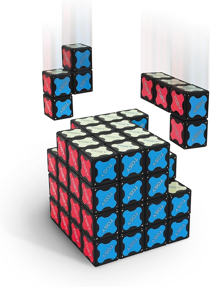 Amazon.com: TOSY Magnet Cube 4x4 - 70 Blocks, 560 Magnets, Multipurpose ...