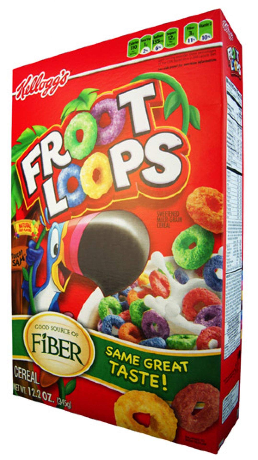 Snapklik.com : Kelloggs Froot Loops Multi-Grain Cereal 12.2 Oz