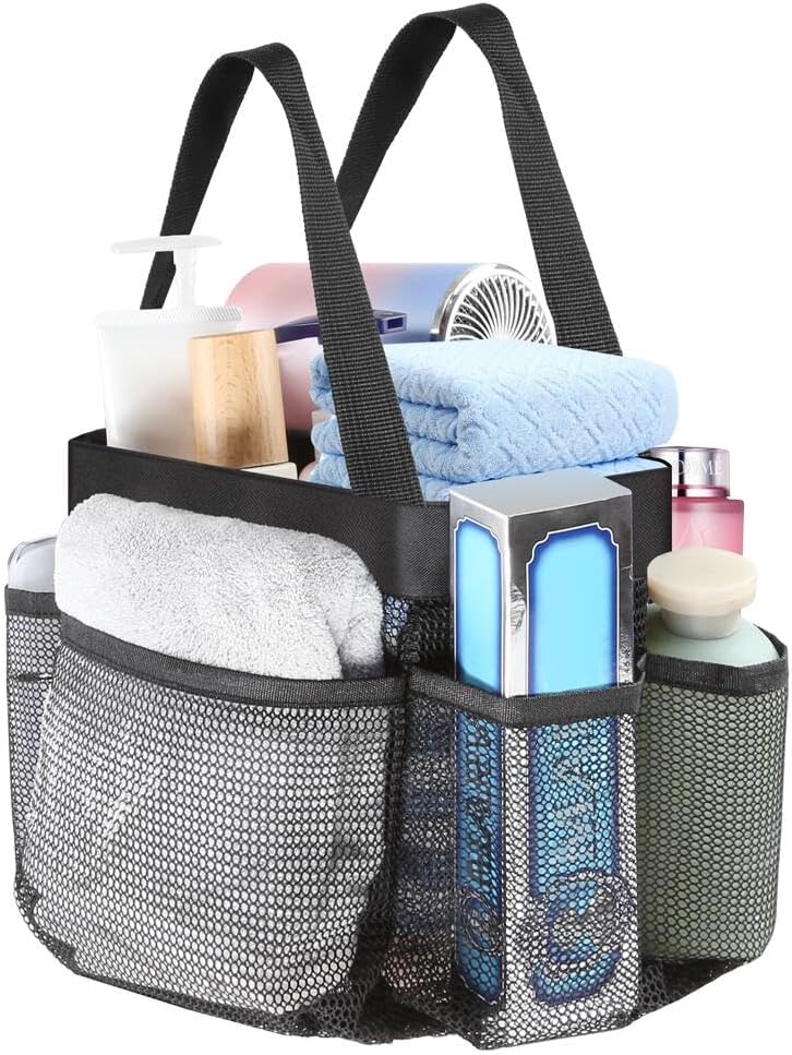 Amazon.com: EUDELE 2 Pack Mesh Shower Caddy Portable for College Dorm ...