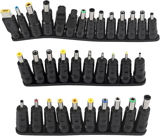 Amazon.com: Shutao 34Pcs Universal 5.5mm x 2.1mm DC AC Connector Power ...
