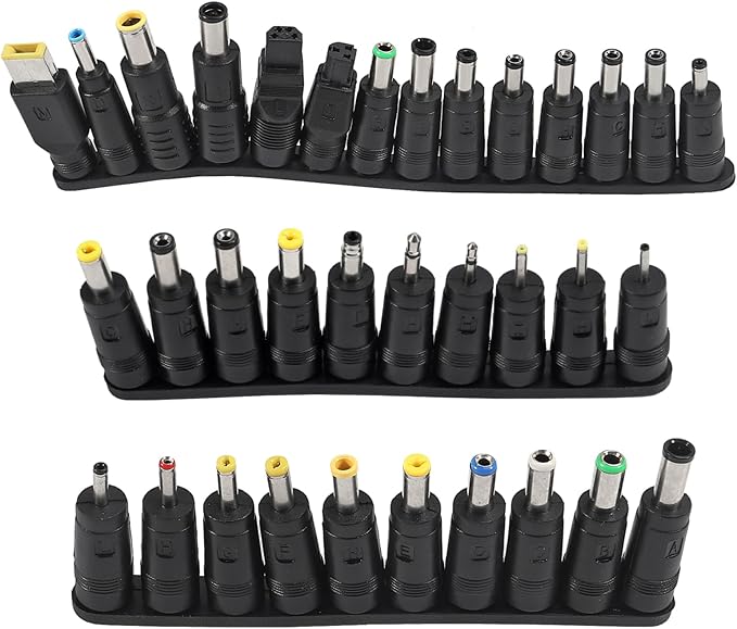 Amazon.com: Shutao 34Pcs Universal 5.5mm x 2.1mm DC AC Connector Power ...