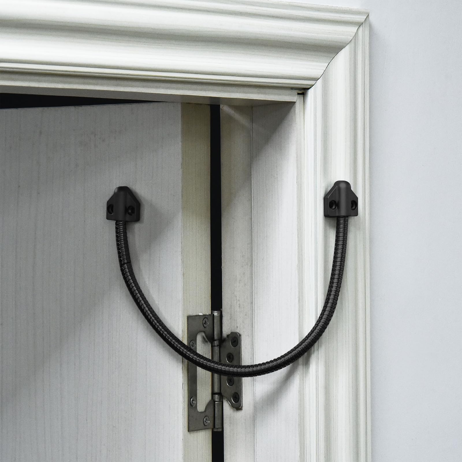 Flexible Electrical Conduit On Sliding Door