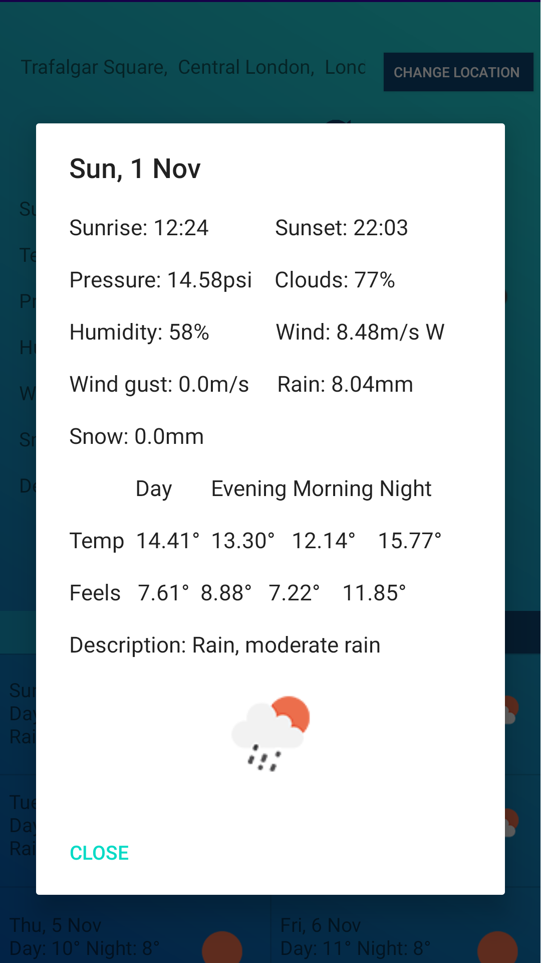 Eweather -Realtime weather forecast - App on Amazon Appstore