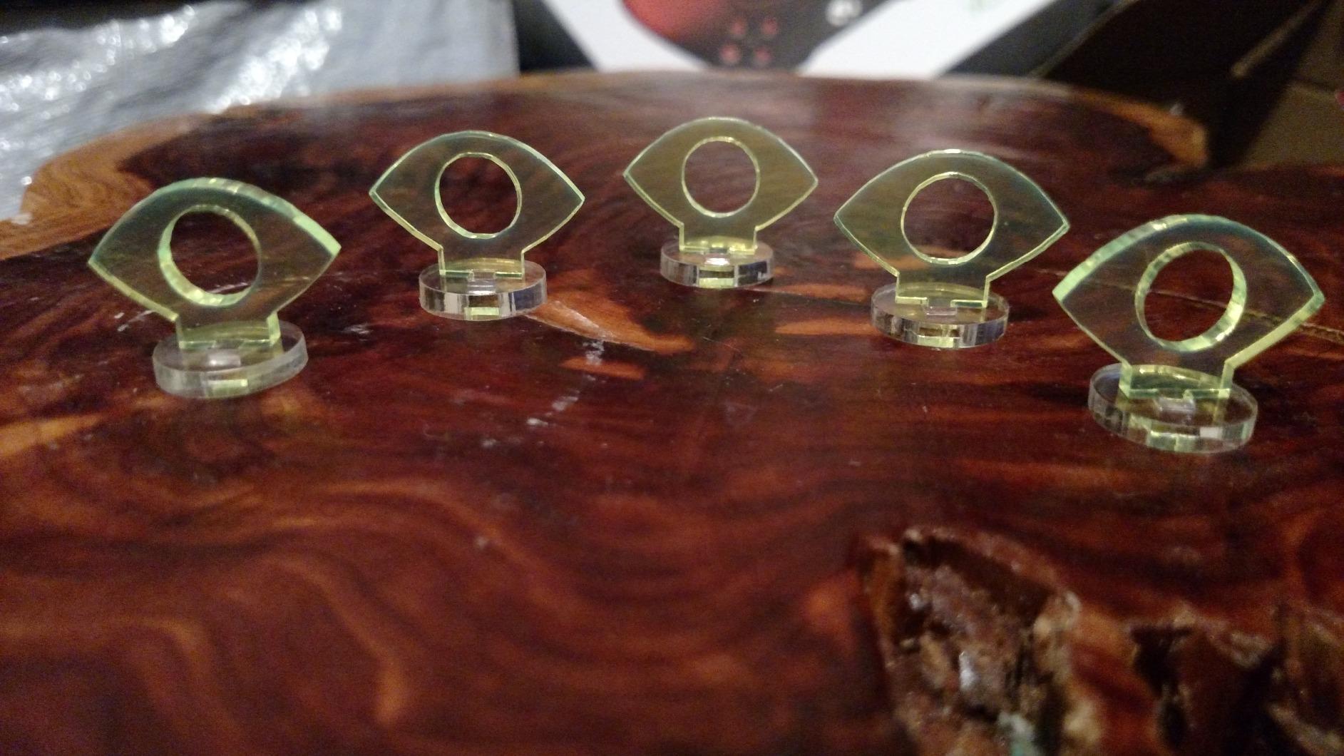 Amazon.com: LITKO Space Fighter Marker Tokens | Compatible with Star ...