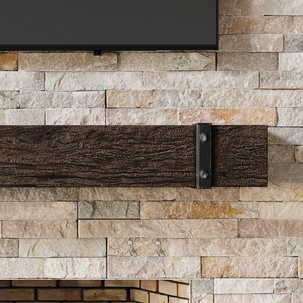 Amazon.com: Thermastone 60 Inch Concrete Fireplace Mantel Shelf ...