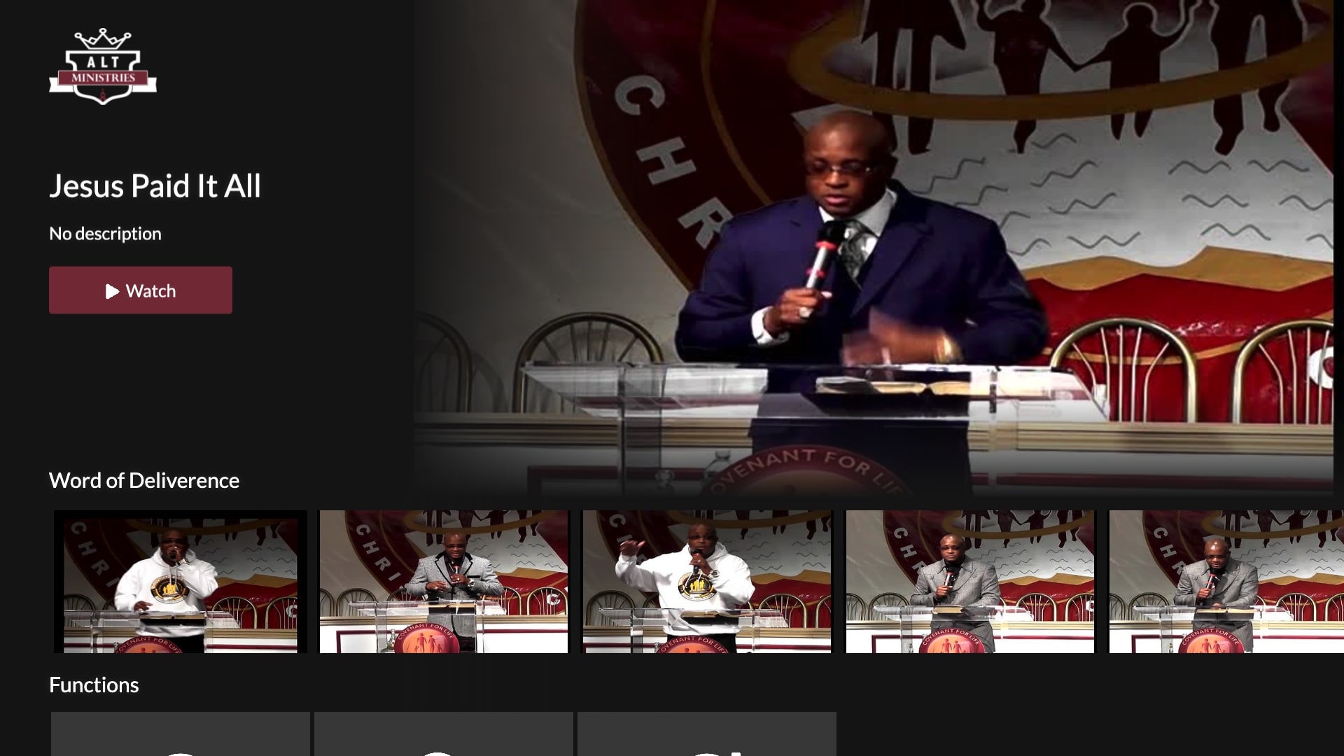 Dr. Anthony Trice TV - App on Amazon Appstore