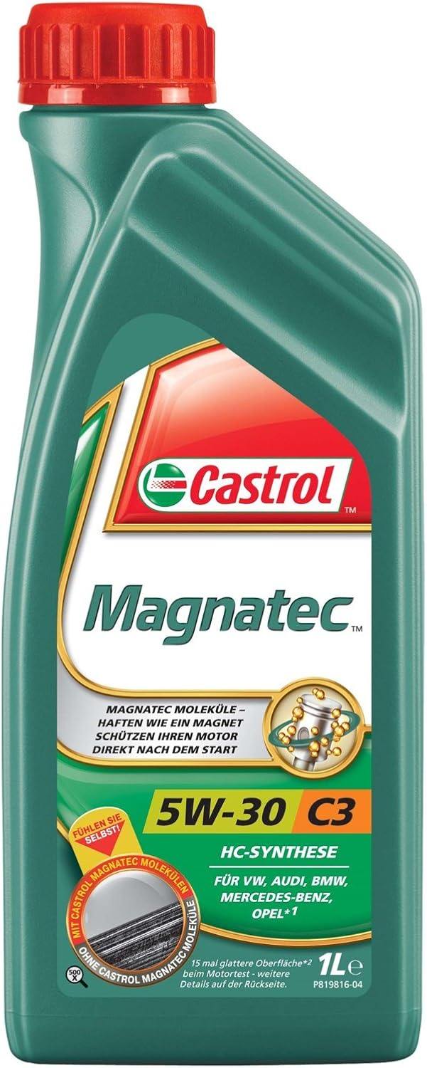 Castrol 56837 Motor Oil Magnatec SAE 5W-30 C3, 1 Liter : Amazon.co.uk ...