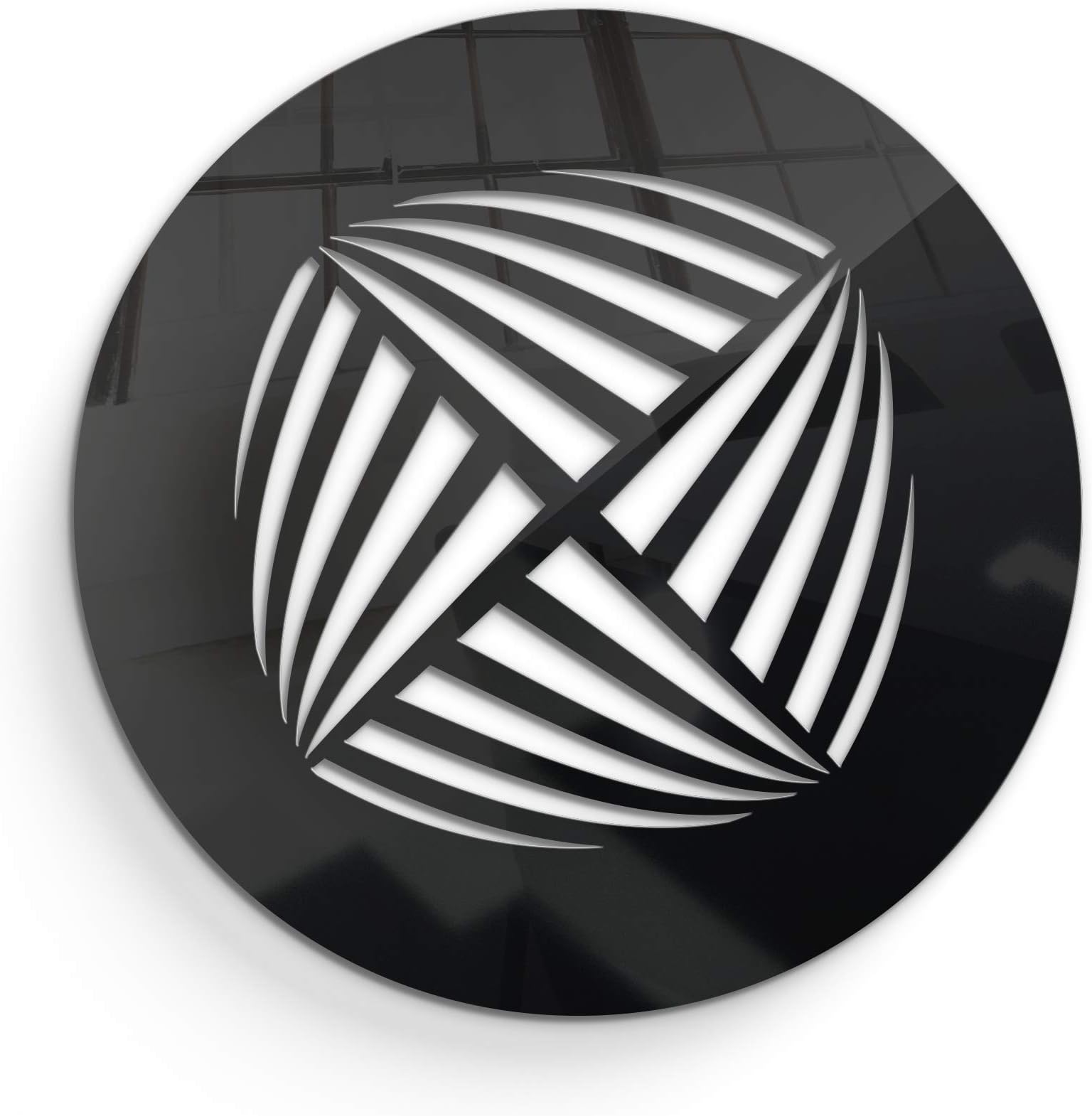 6" Round Ceiling Diffuser - Easy Air Flow - HVAC Duct Cover [Black ...