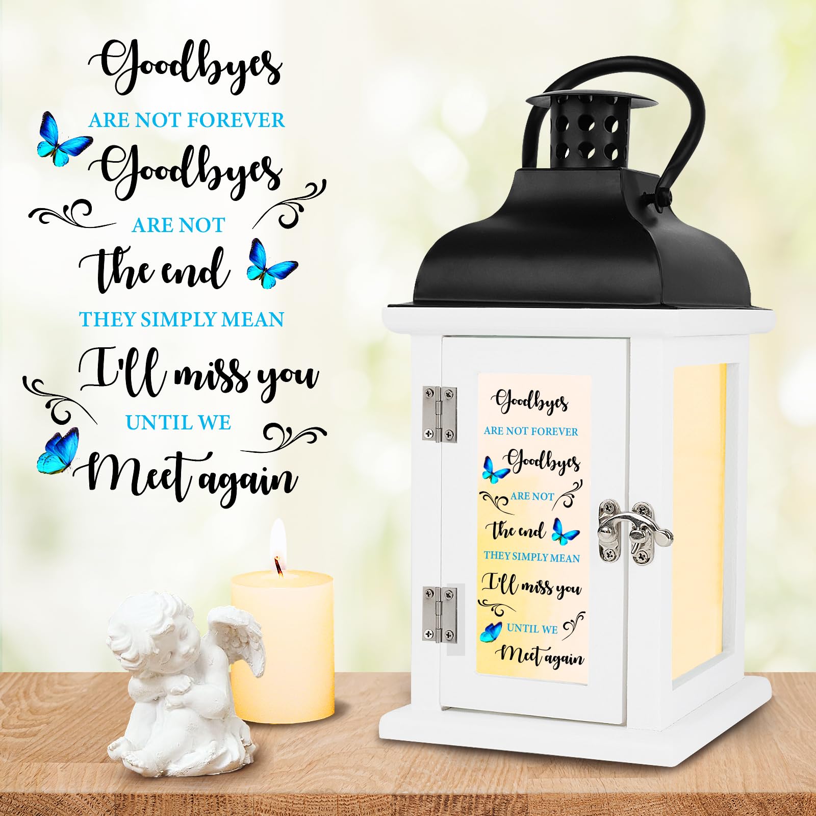 Snapklik.com : Fabuday Sympathy Gift Memorial Lantern - Memory Lamp For ...