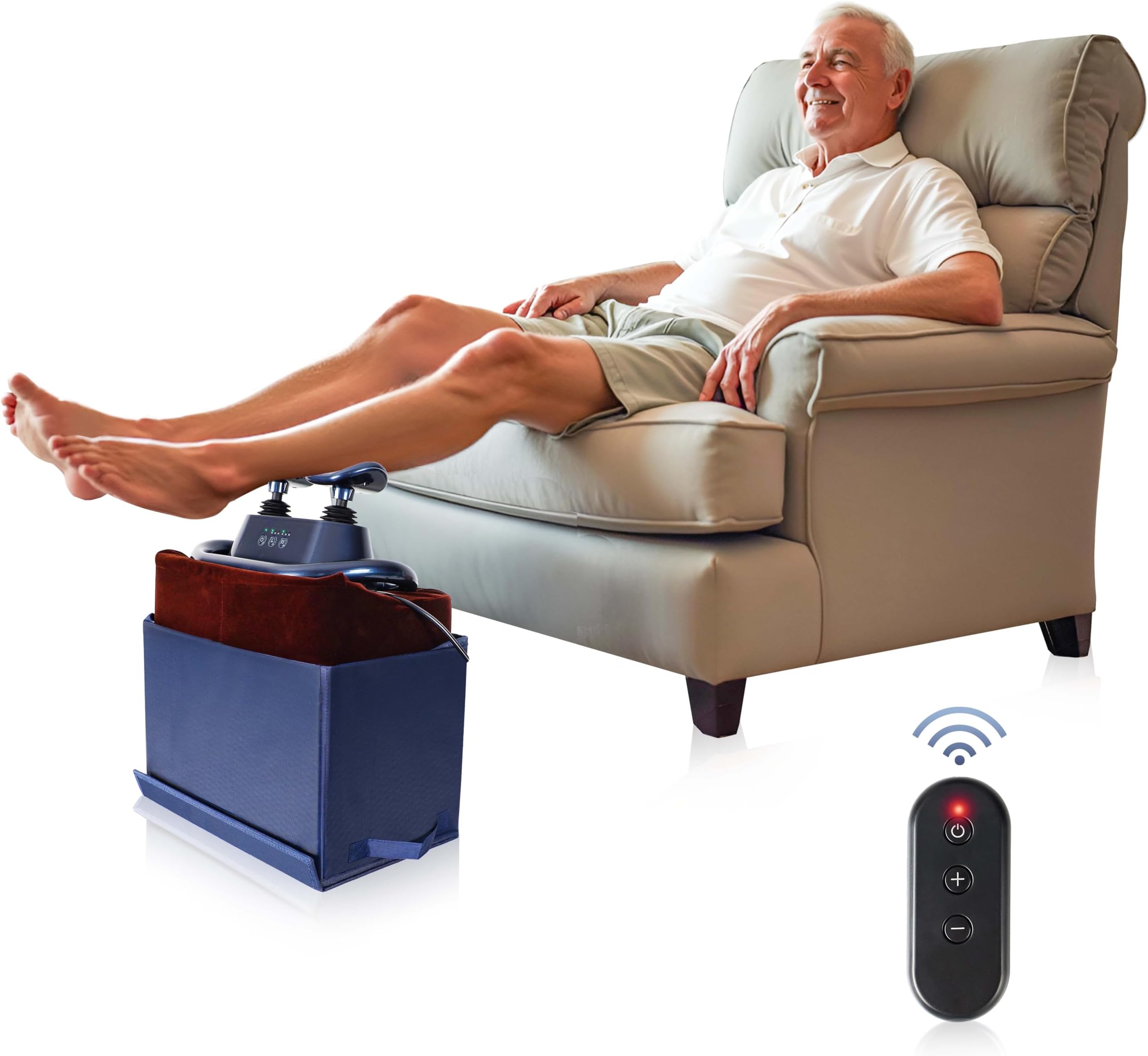 Amazon.com: fuptos Leg Massager with Variable Speed, Foot Circulation ...