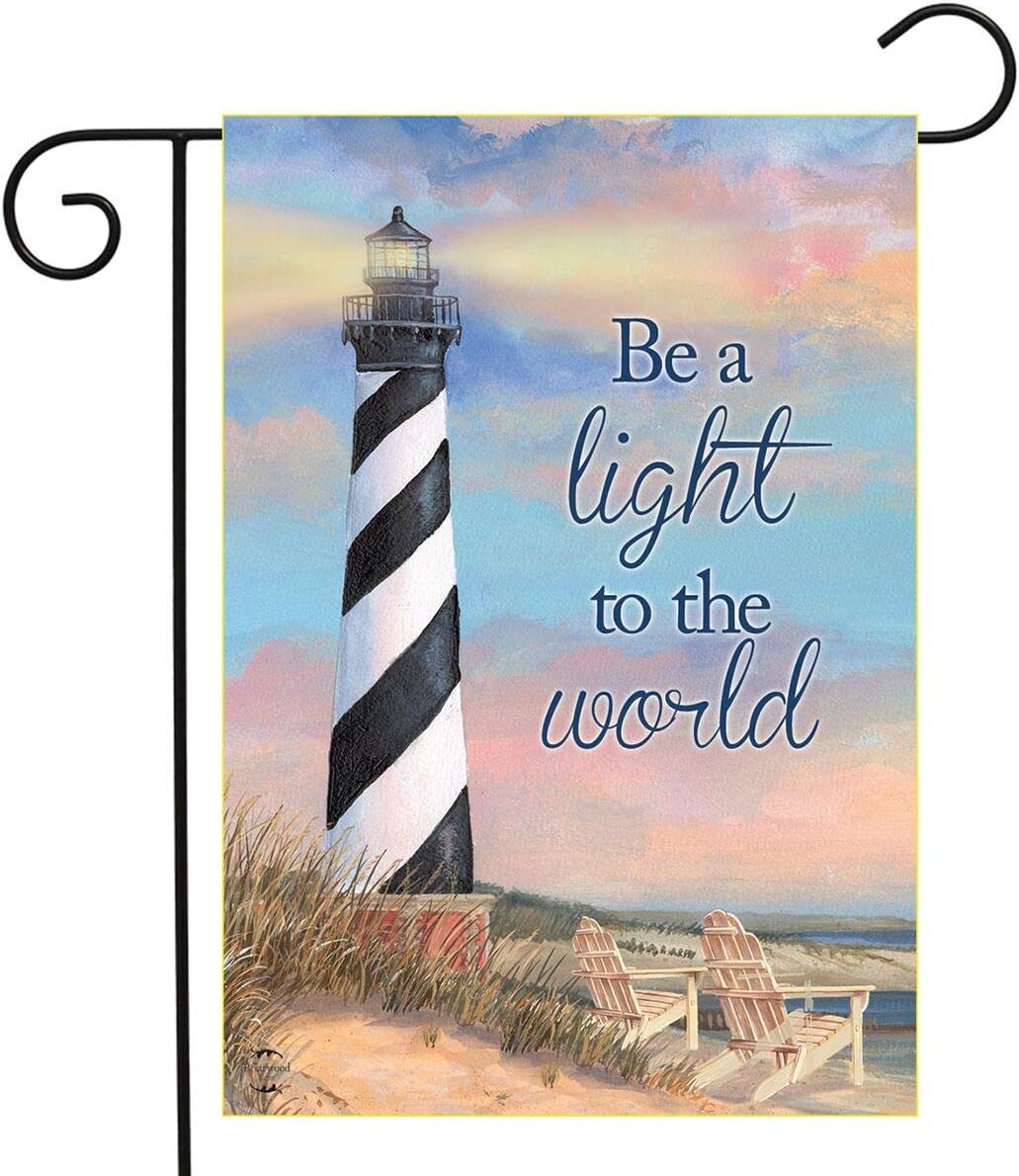 Amazon.com : Covido Home Decorative Welcome Spring Summer Lighthouse ...