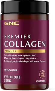 Amazon.com: GNC Premier Collagen Powder - Unflavored | Formulated with ...