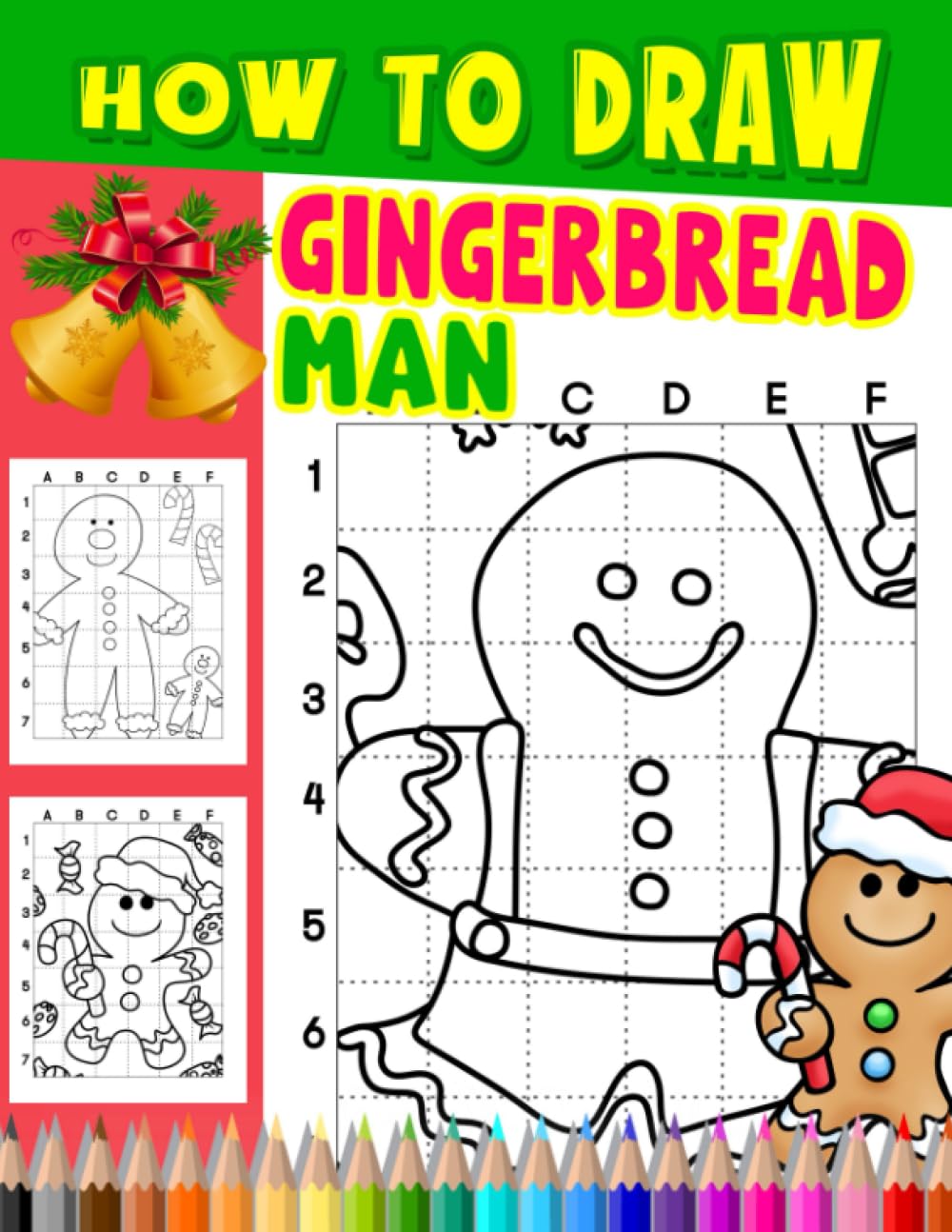 How To Draw Gingerbread Man Drawing Step By Step 30 | Desertcart INDIA