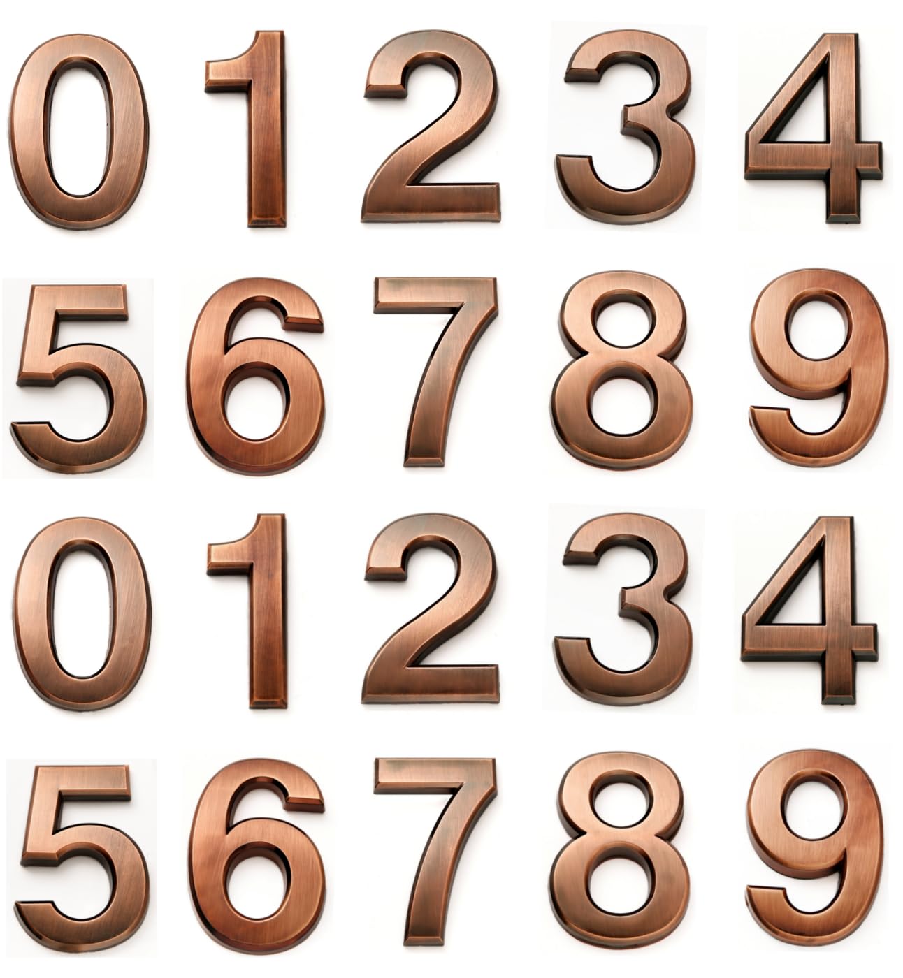 Amazon.com: HopeWan Mini Mailbox Numbers 1.5 Inch, Self Stick Door ...