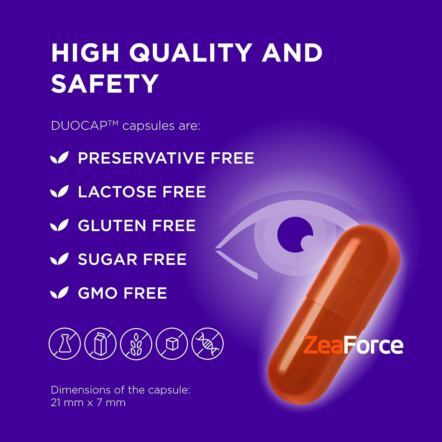 ZeaForce - Excelente visión con 1 cápsuladía. Composición concentrada ...