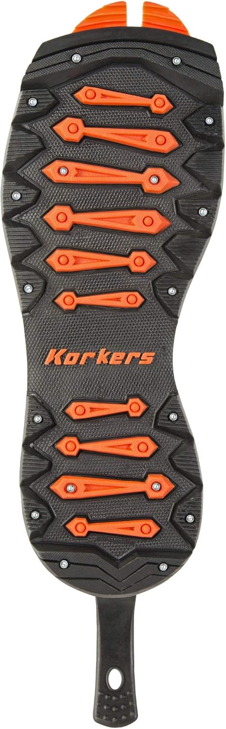 Amazon.com: Korkers Men's OmniTrax 3.0 IceTrac Rubber Lug Sole with ...