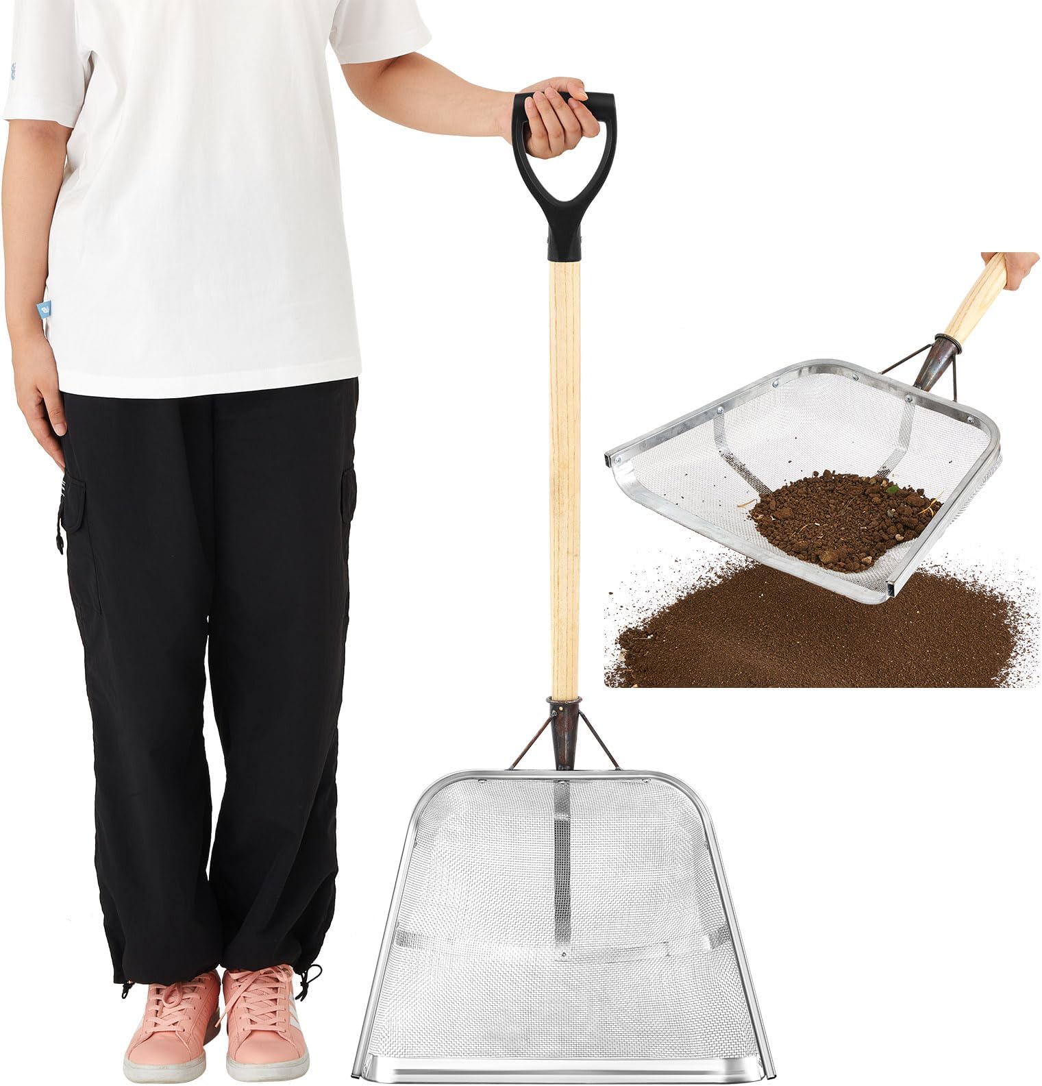 Amazon.com : SPMKTQK Sifting Shovel, Sand Sifter for Beach Fun, Sifting ...